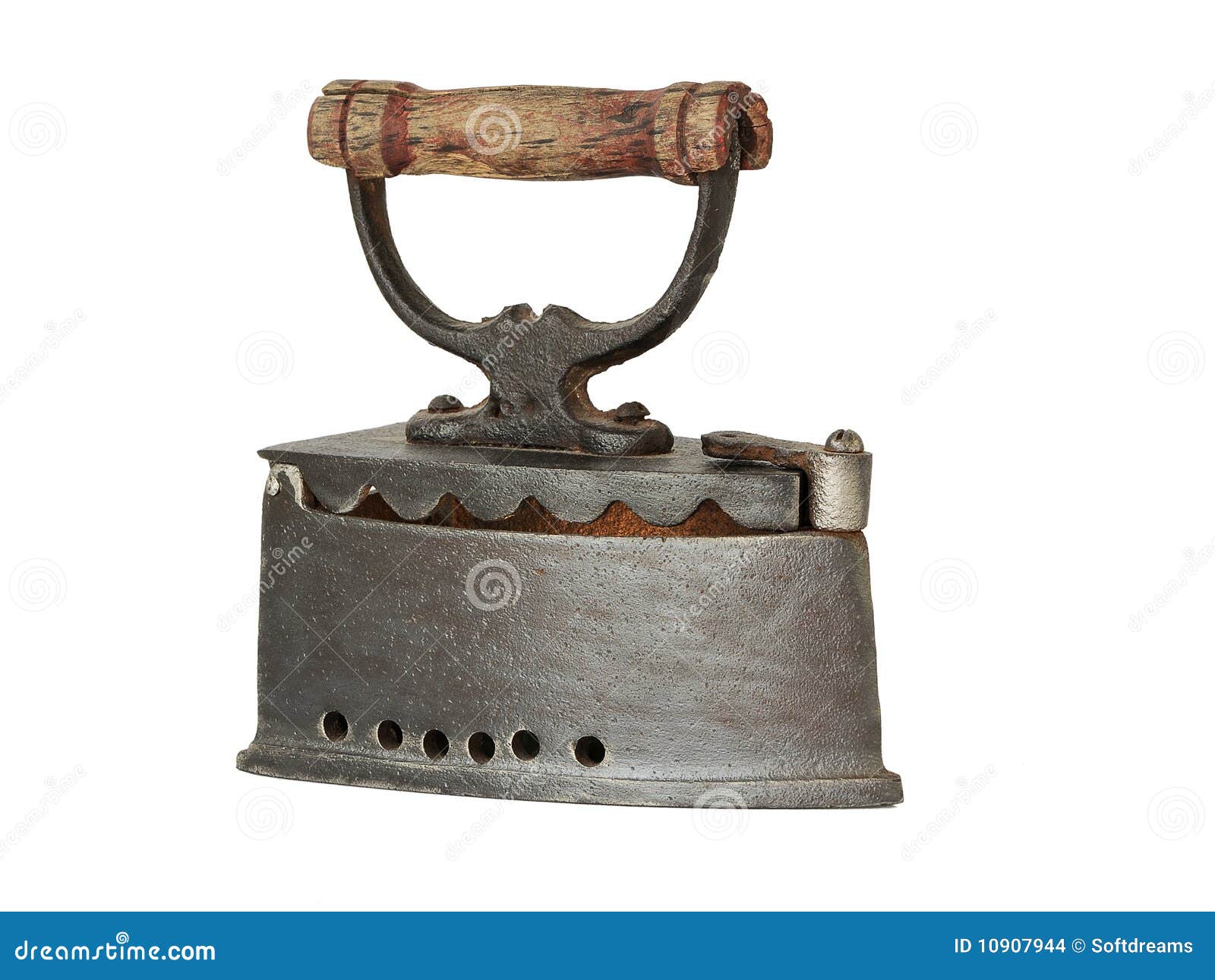 Old iron stock photo. Image of household, metal, metallic - 10907944
