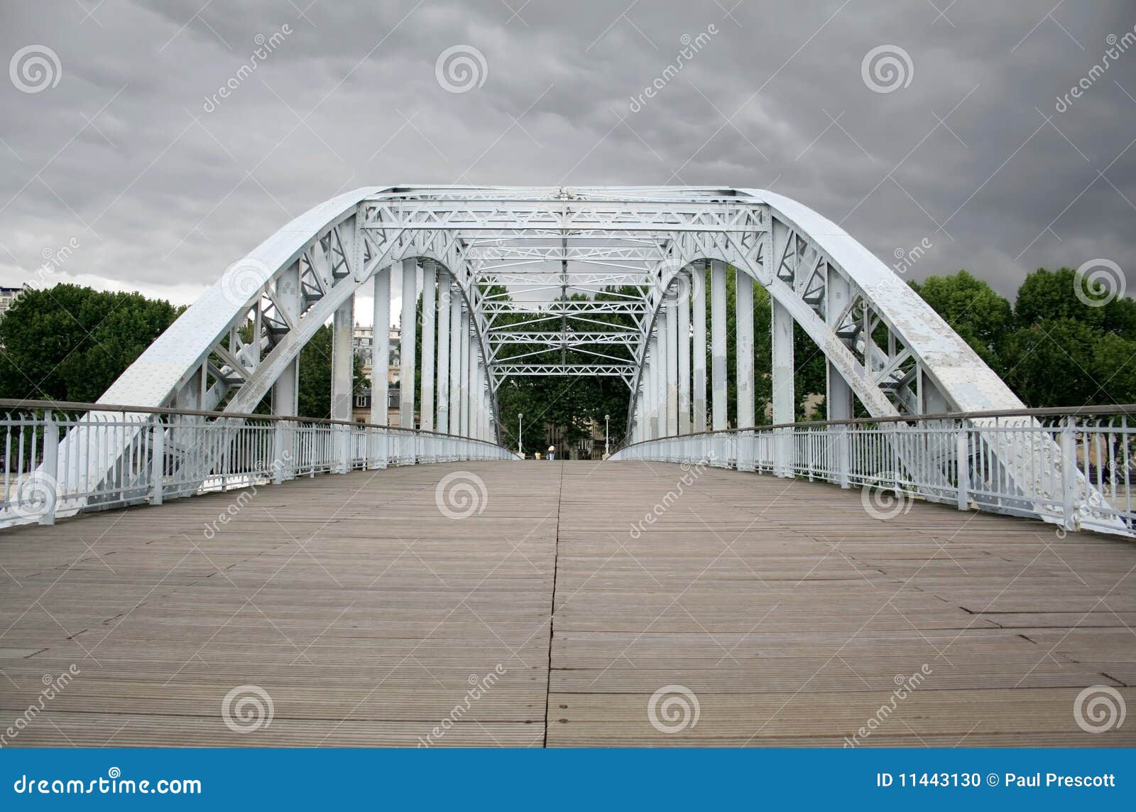 Old iron bridge stock photo. Image of steel, foot, footbridge - 11443130