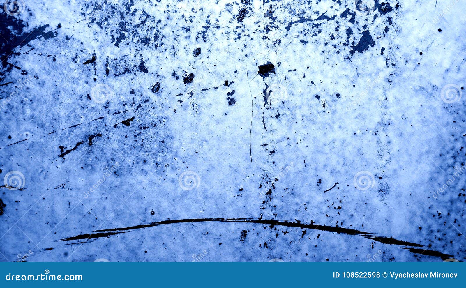 Metallic Surface of Blue Color Stock Photo - Image of decoration ...