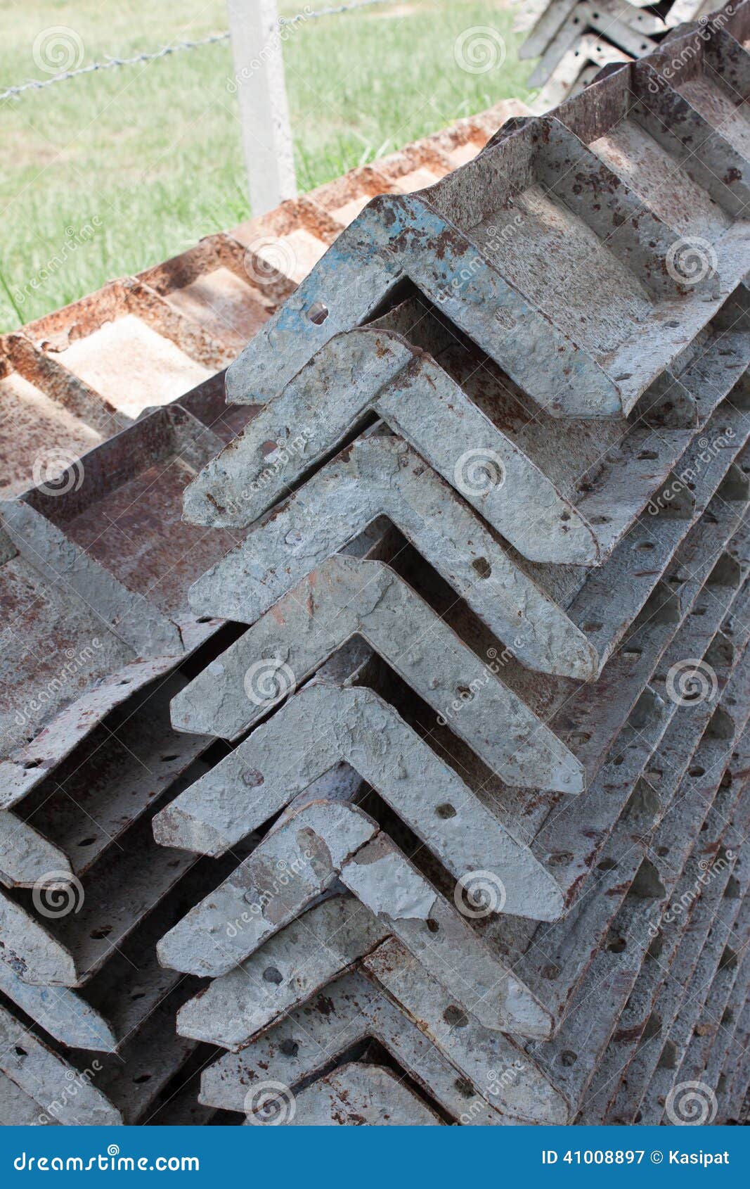 An old iron Formwork stock image. Image of iron, background - 41008897