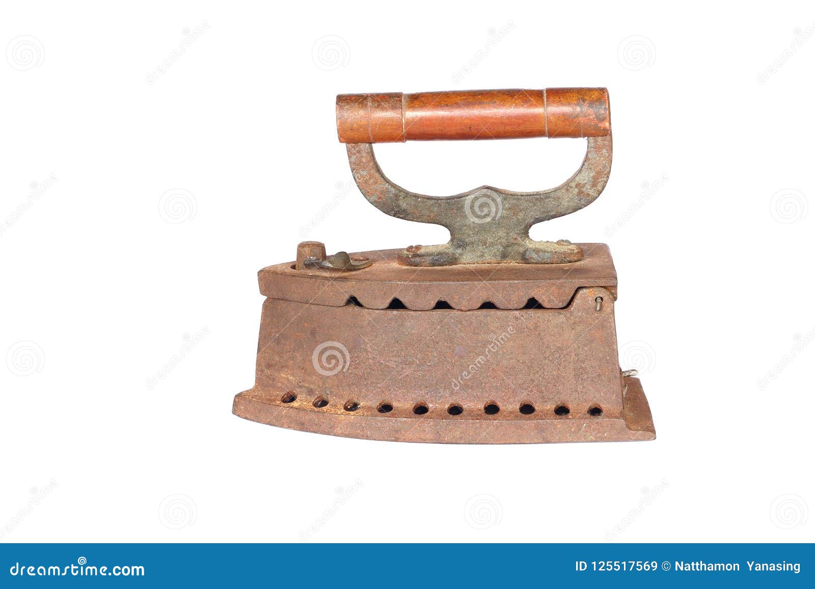 Old iron isolated on white stock image. Image of history - 125517569
