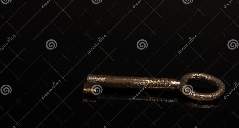 Old Iron Key stock photo. Image of concept, lock, keys - 112748000