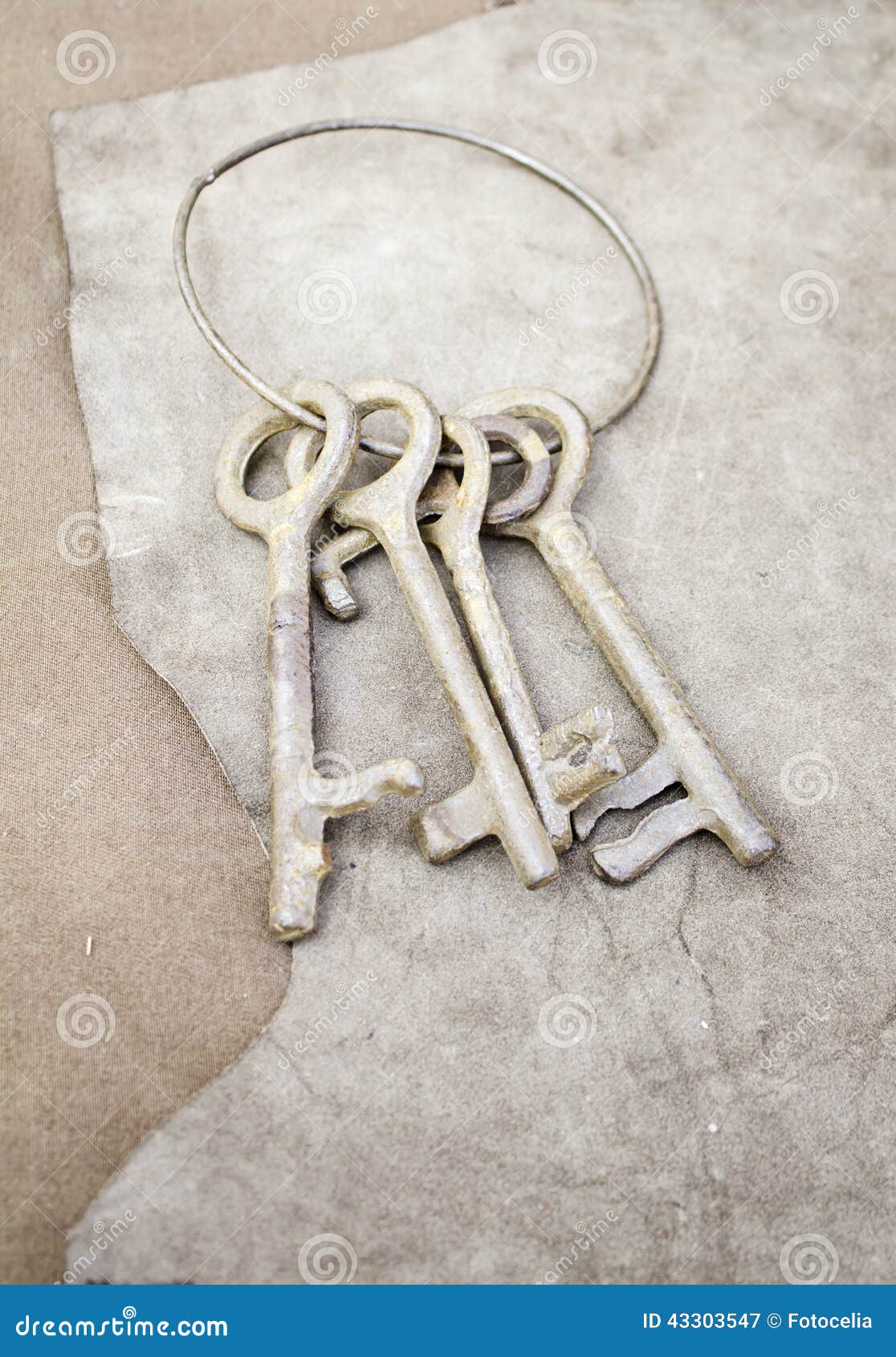 Old iron keys stock image. Image of iron, exterior, antique - 43303547