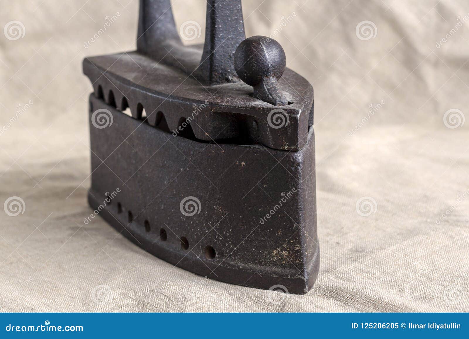 The Old Iron, before Last Century, Works on Coal. Stock Image - Image ...