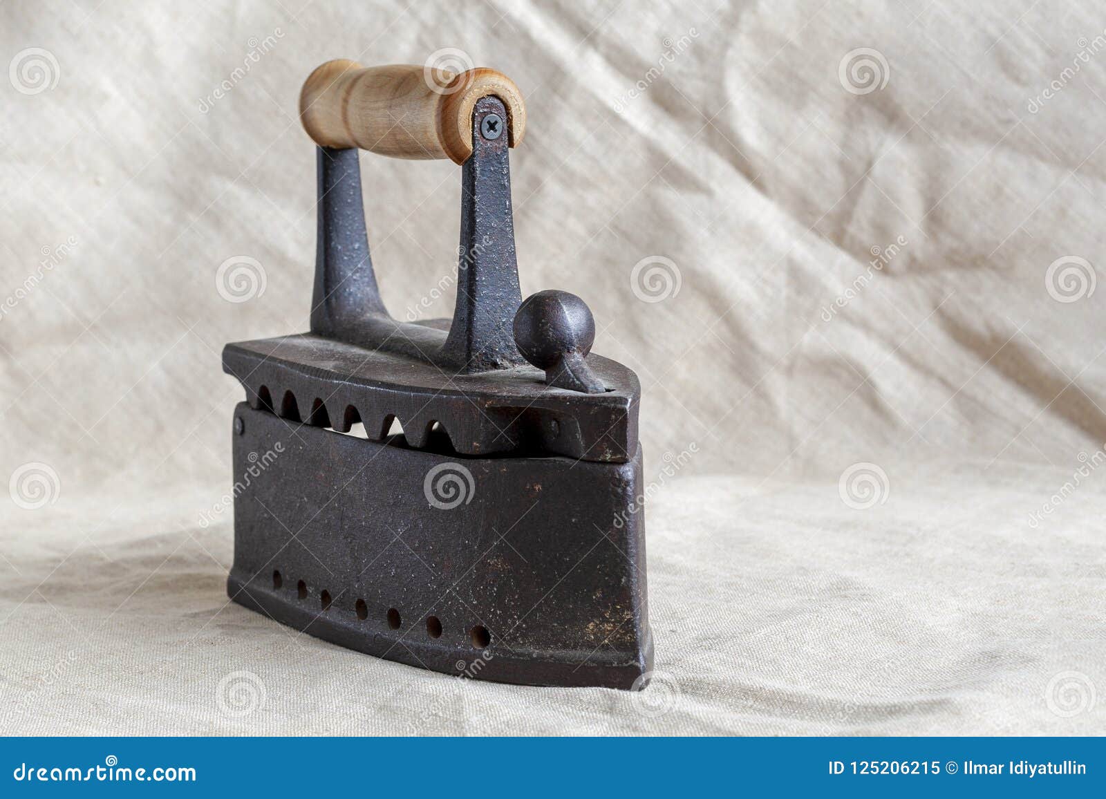 The Old Iron, before Last Century, Works on Coal. Stock Image - Image ...