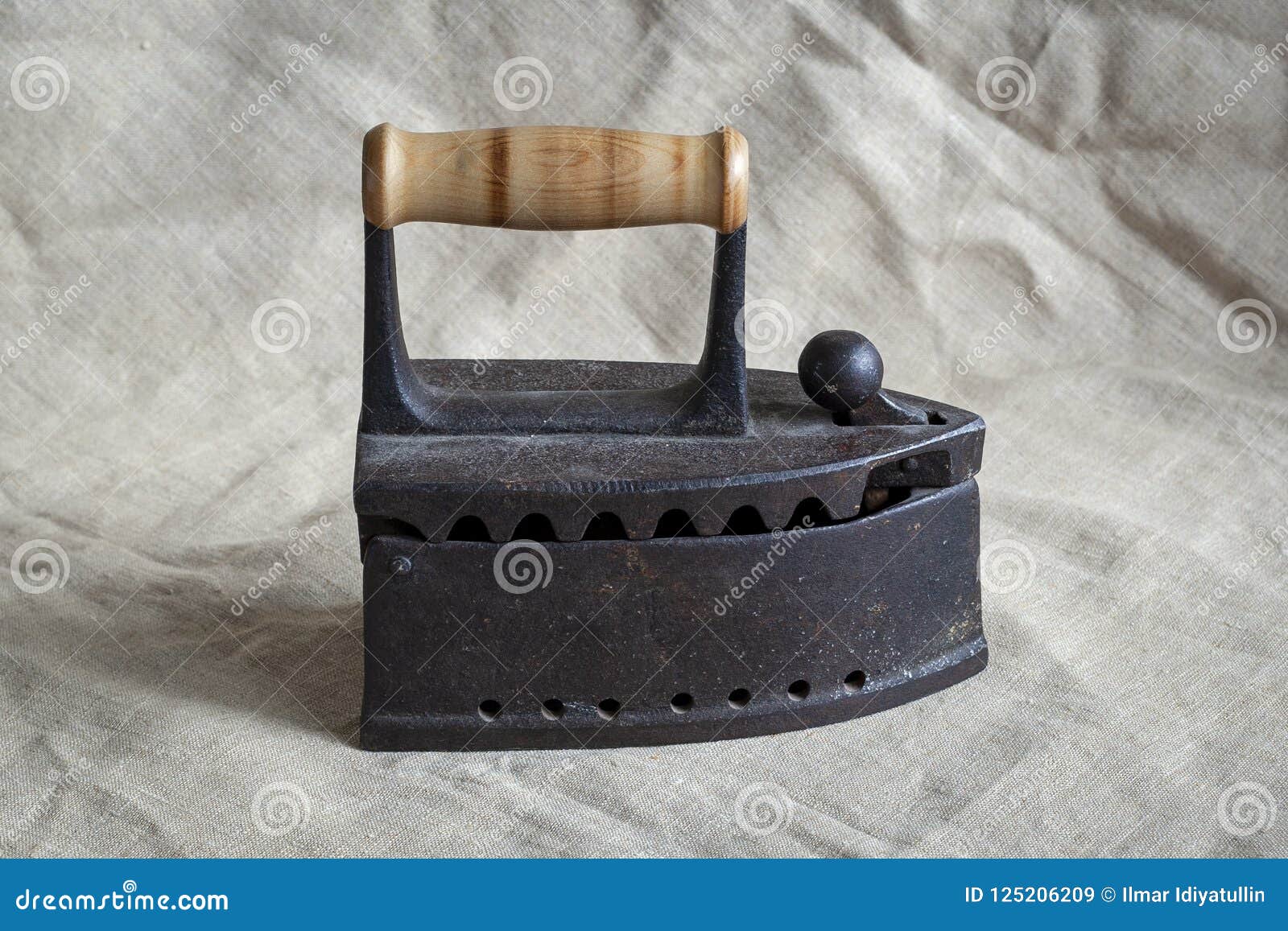 The Old Iron, before Last Century, Works on Coal. Stock Image - Image ...