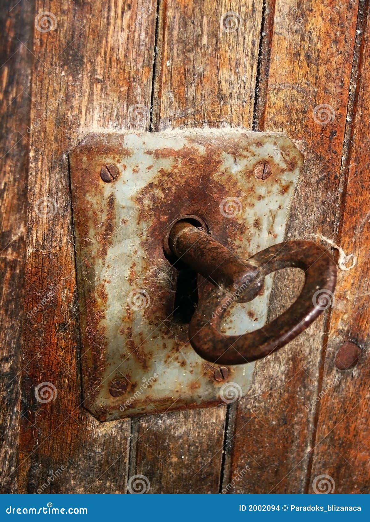 Old iron lock 4 stock photo. Image of lock, brown, isolated - 2002094