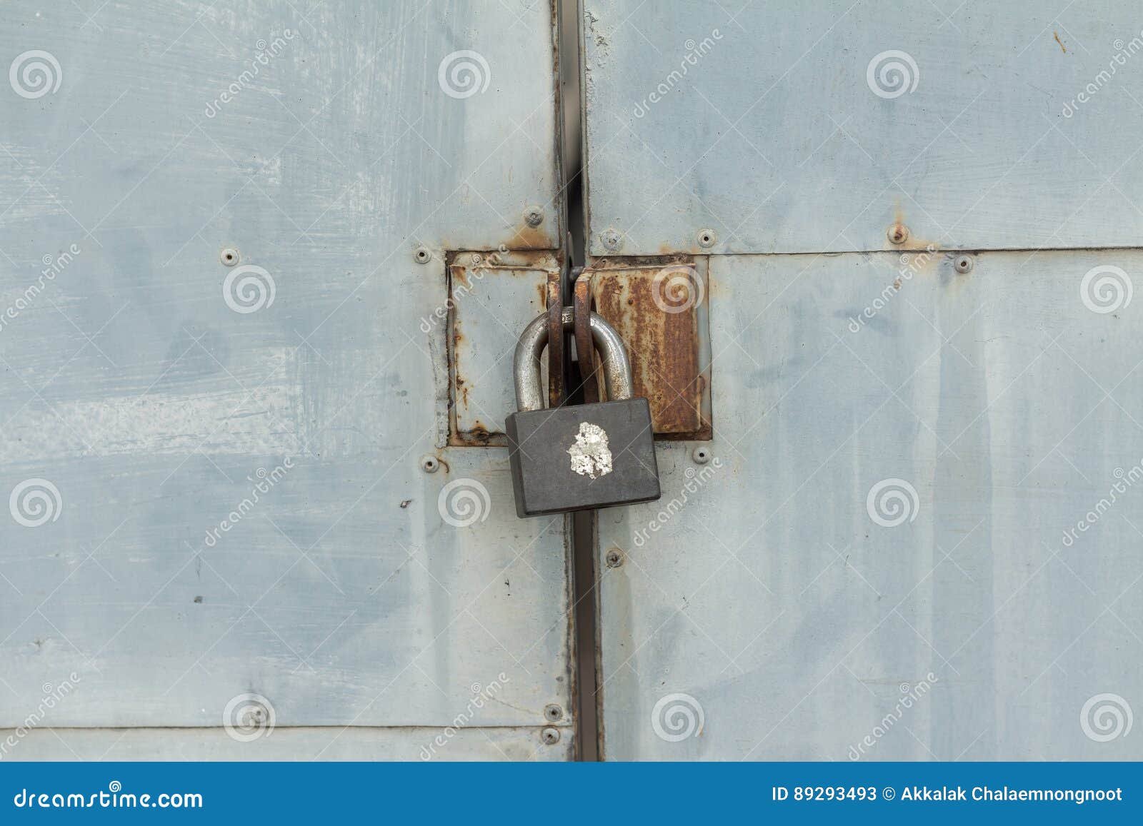 The old iron lock stock image. Image of close, aged, guarded - 89293493