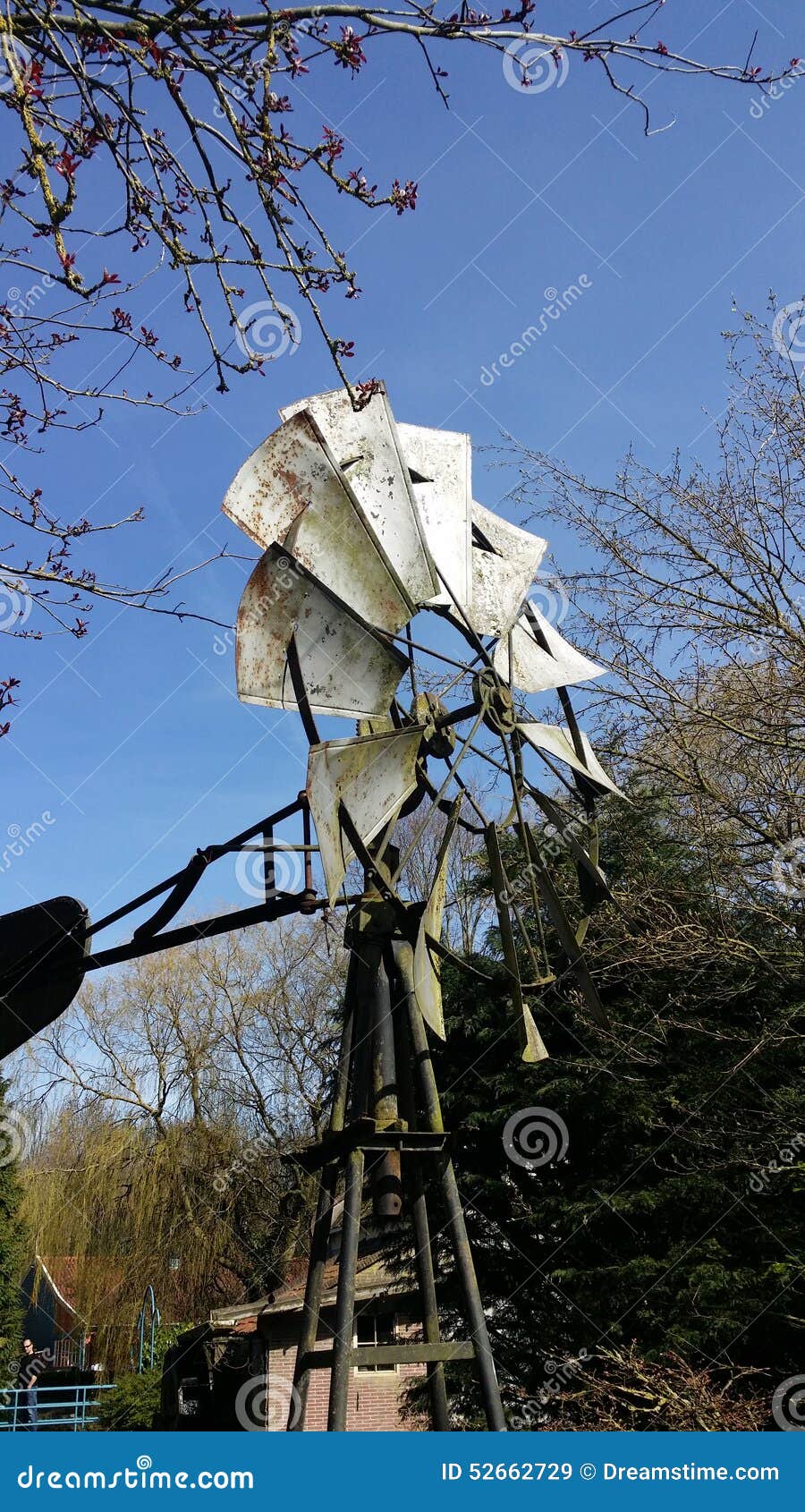 Old iron mill stock image. Image of mill, iron, autumn - 52662729