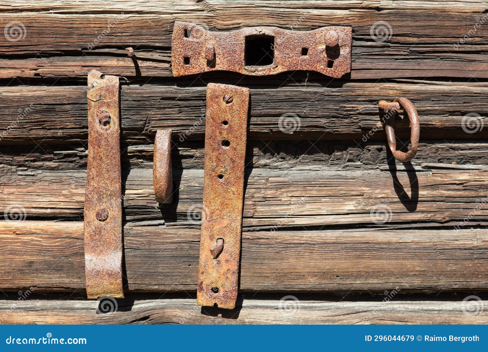 Old iron objects. stock image. Image of hanging, object - 296044679