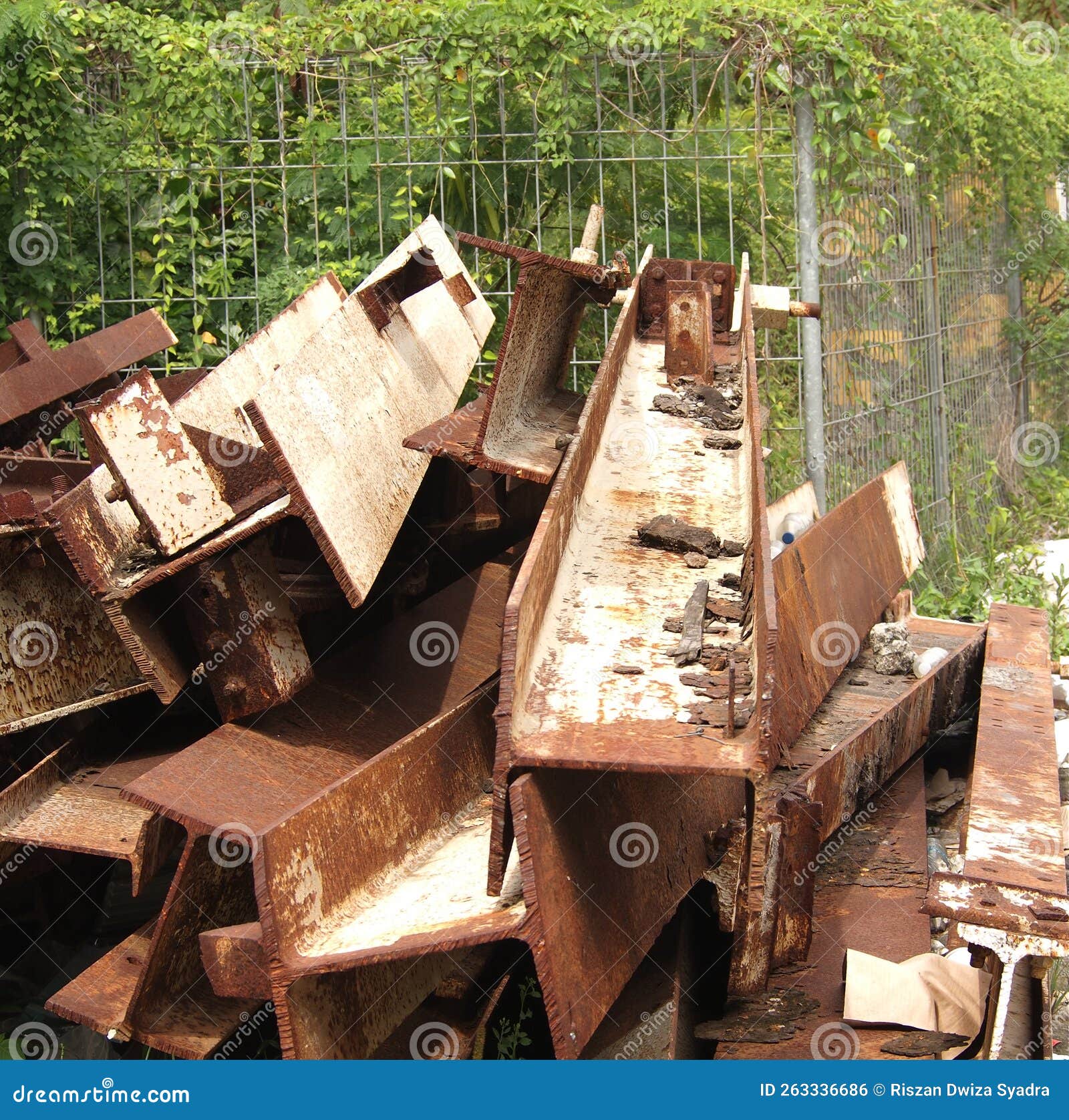 Old Iron and Rusty and Not Maintained Stock Photo - Image of rusty ...