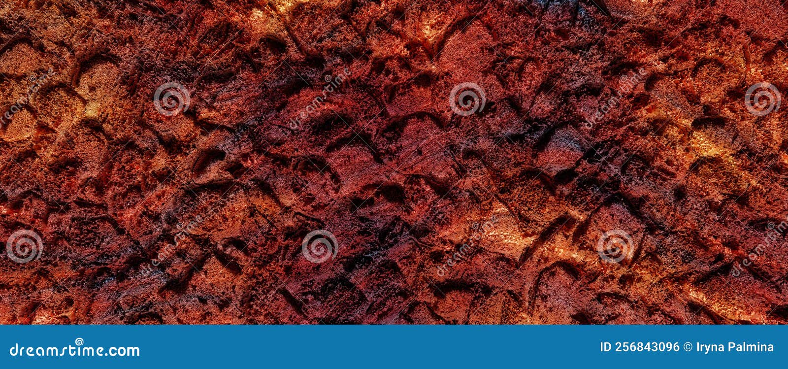 Old Iron Surface Covered with Layer of Rust Background Stock ...