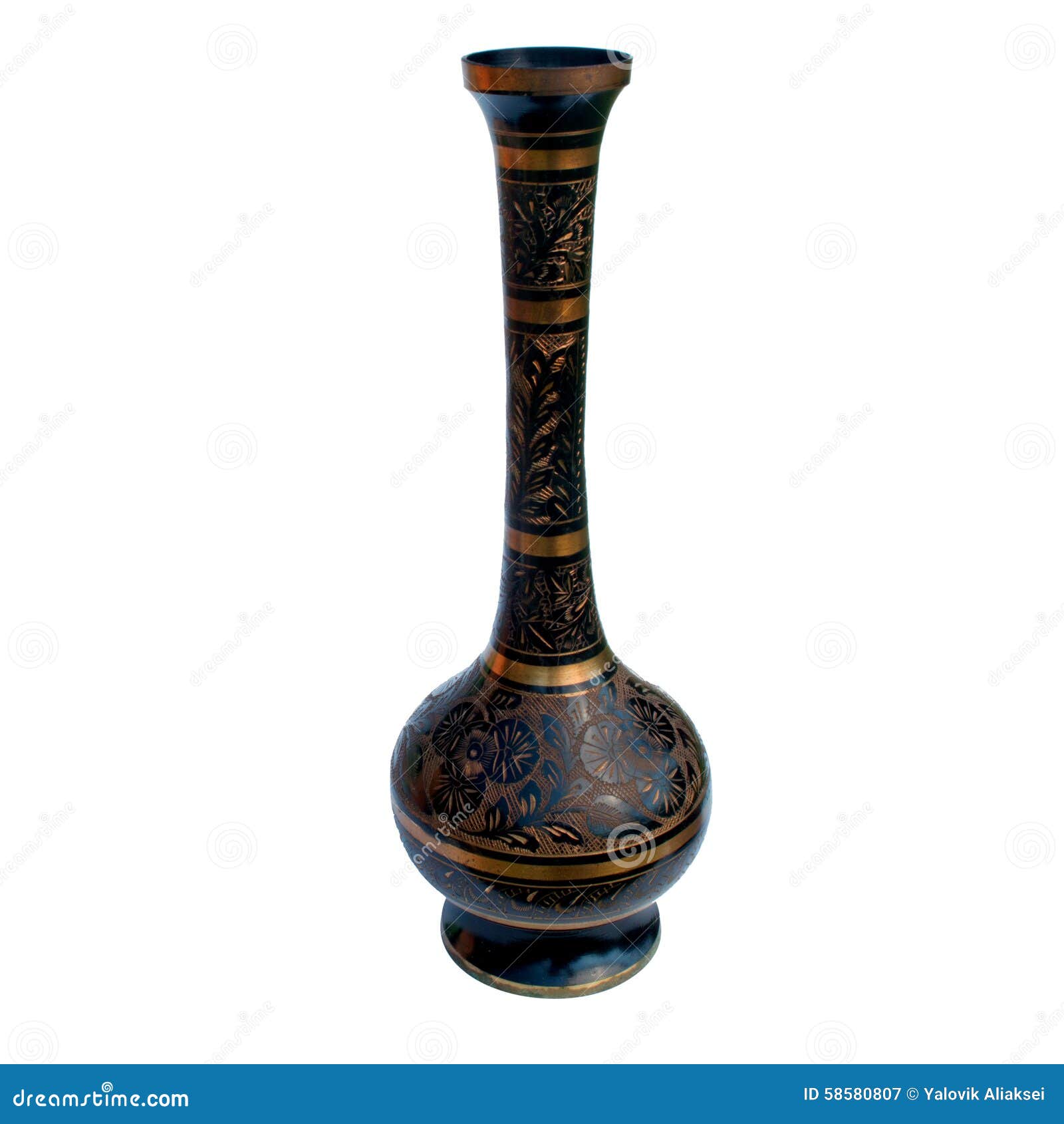 Old iron vase stock image. Image of bronze, design, china - 58580807