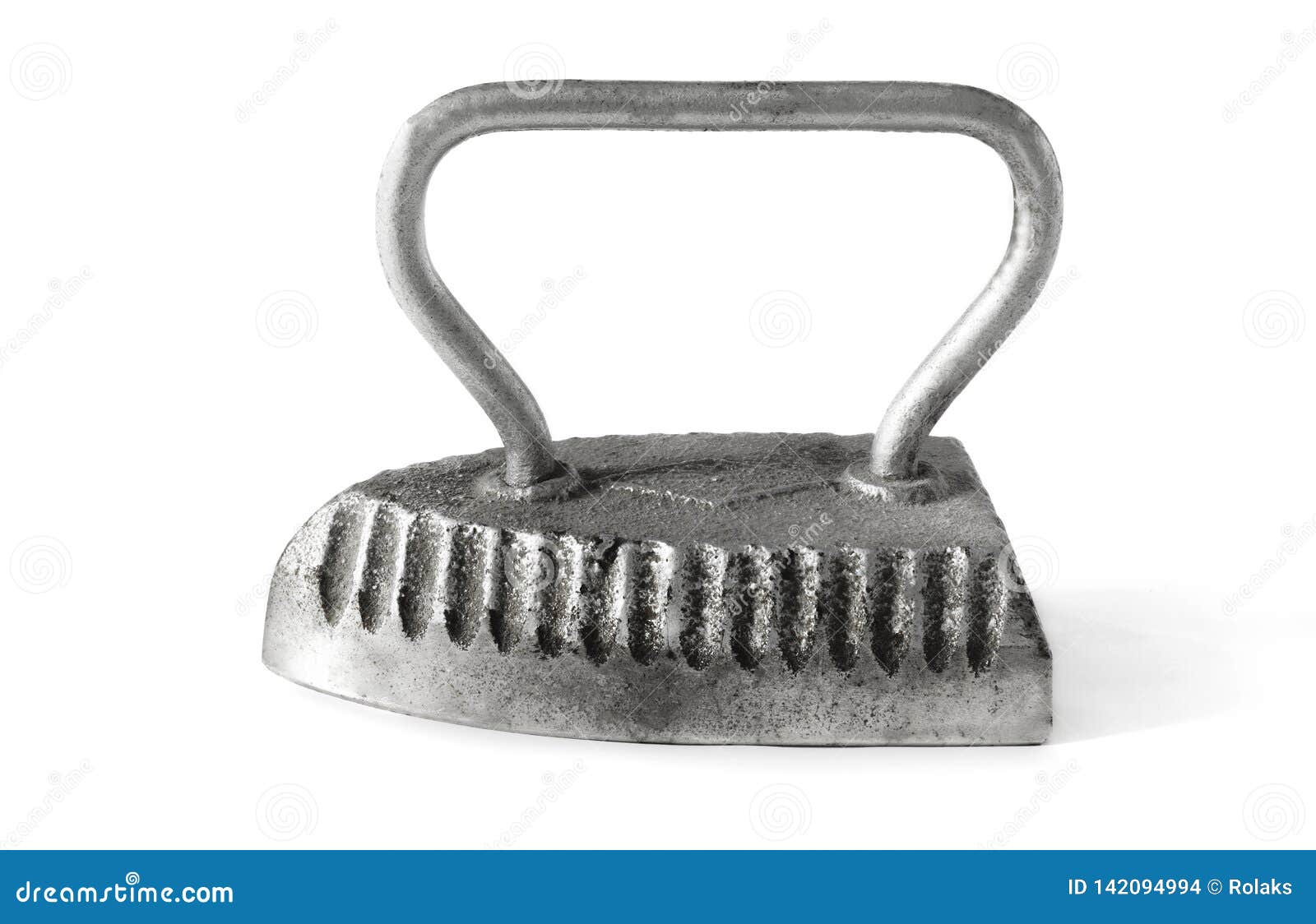 Old iron iron stock photo. Image of worn, metallic, household - 142094994