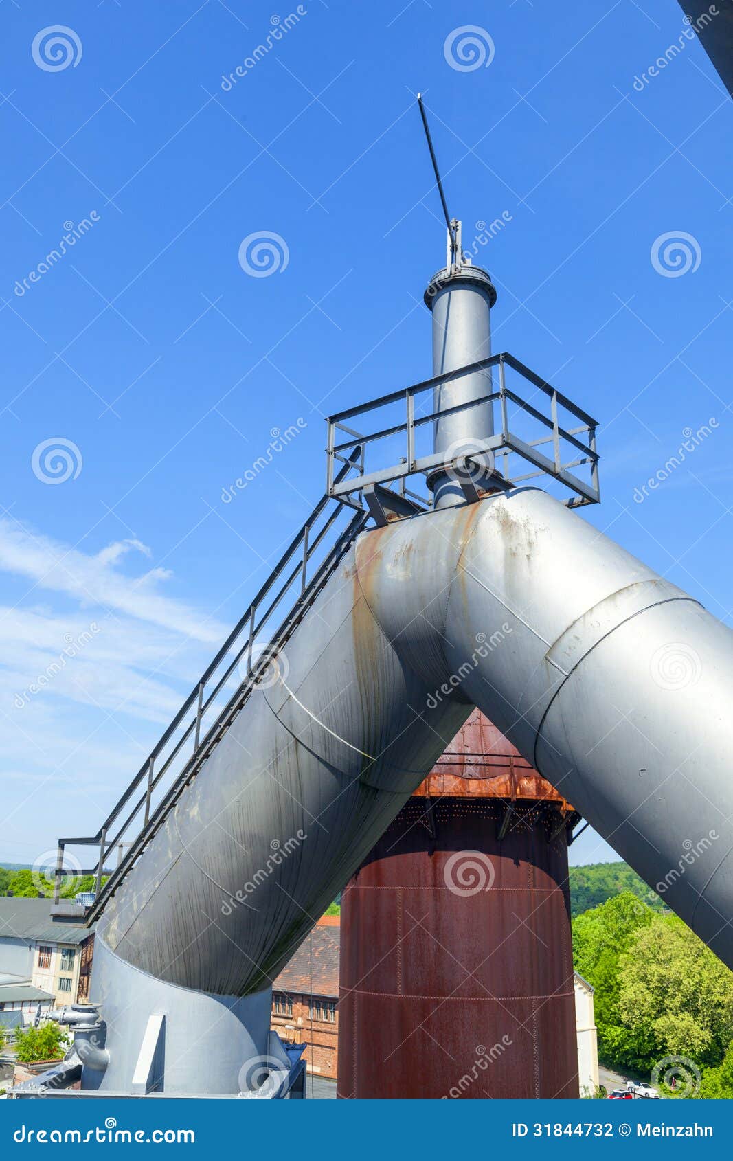 Old iron works monuments stock photo. Image of germany - 31844732