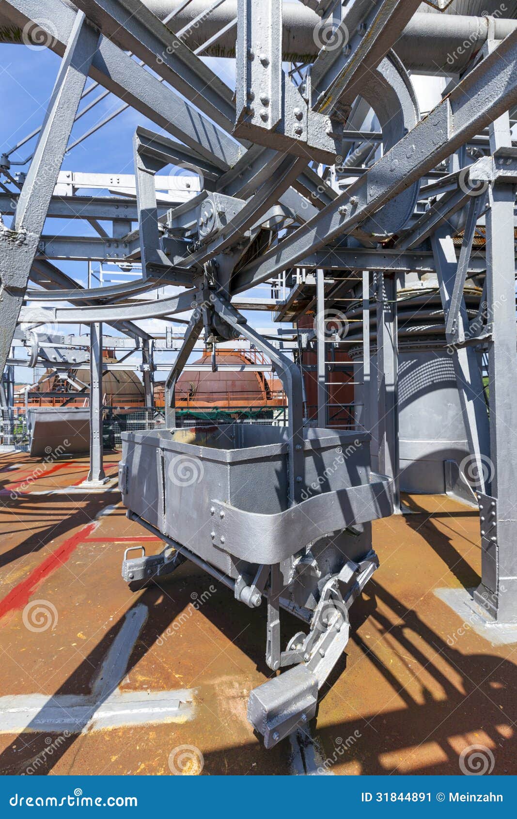 Old iron works monuments stock image. Image of pipeline - 31844891