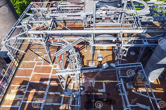 Old iron works monuments stock image. Image of metal - 31930277