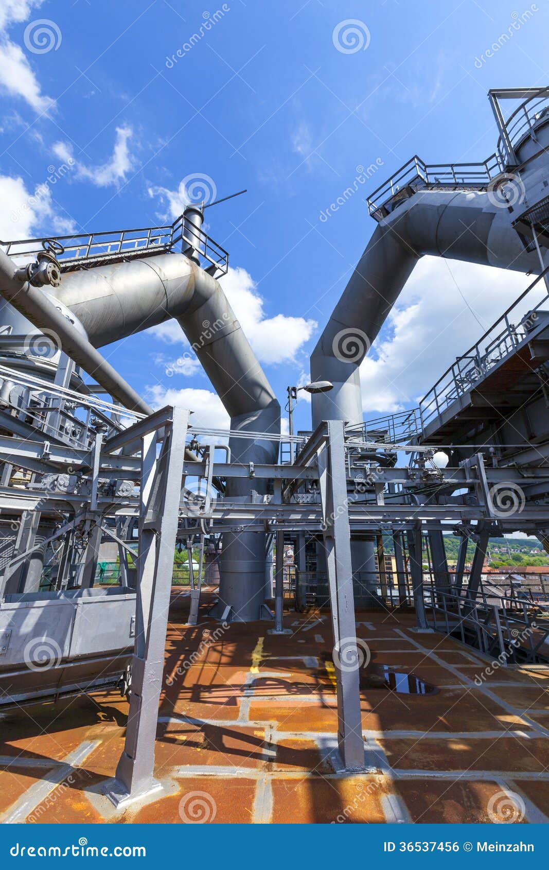 Old iron works monuments stock photo. Image of construction - 36537456