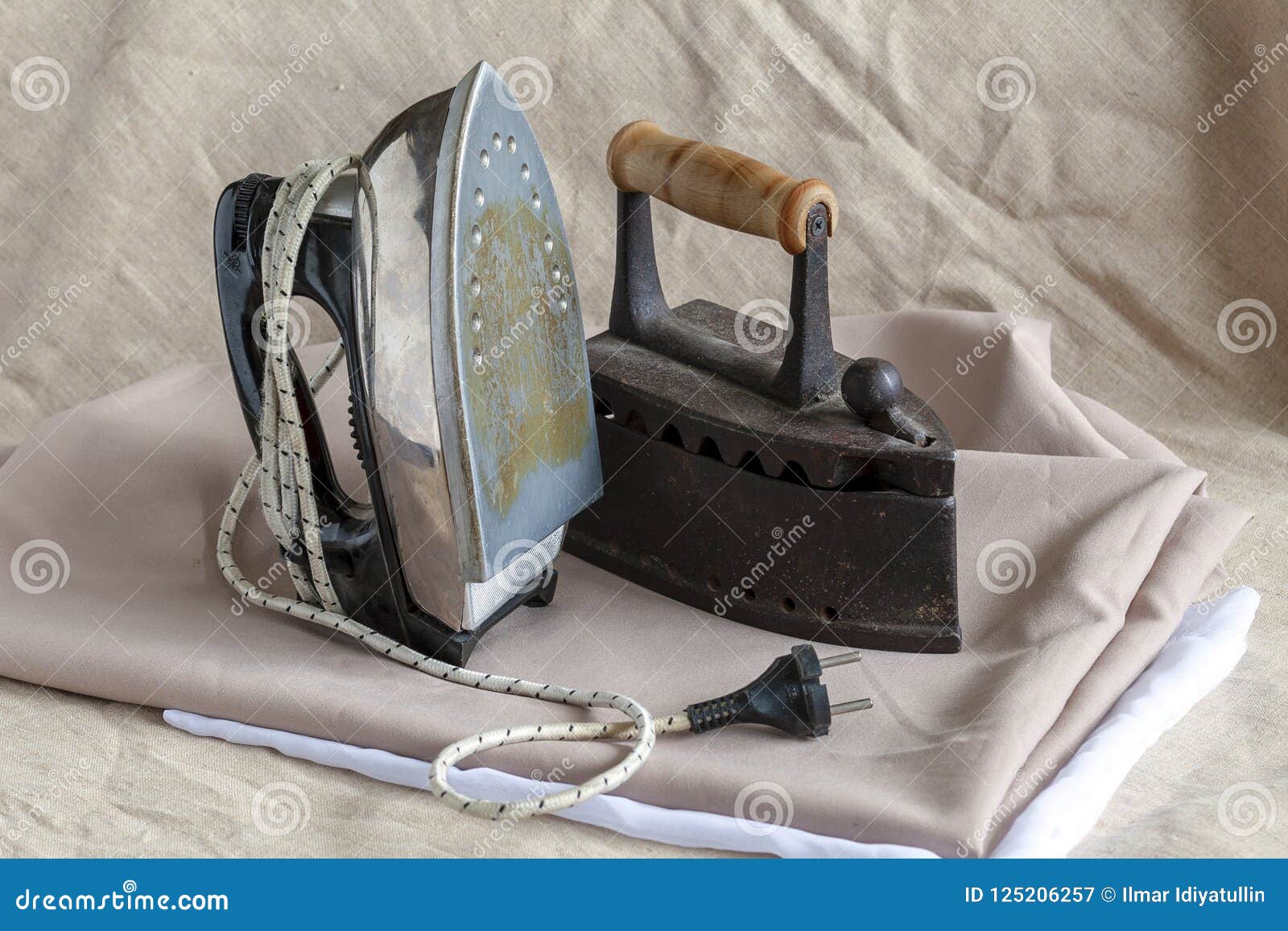 Old Iron, Past and before Last Century. Stock Image - Image of side ...