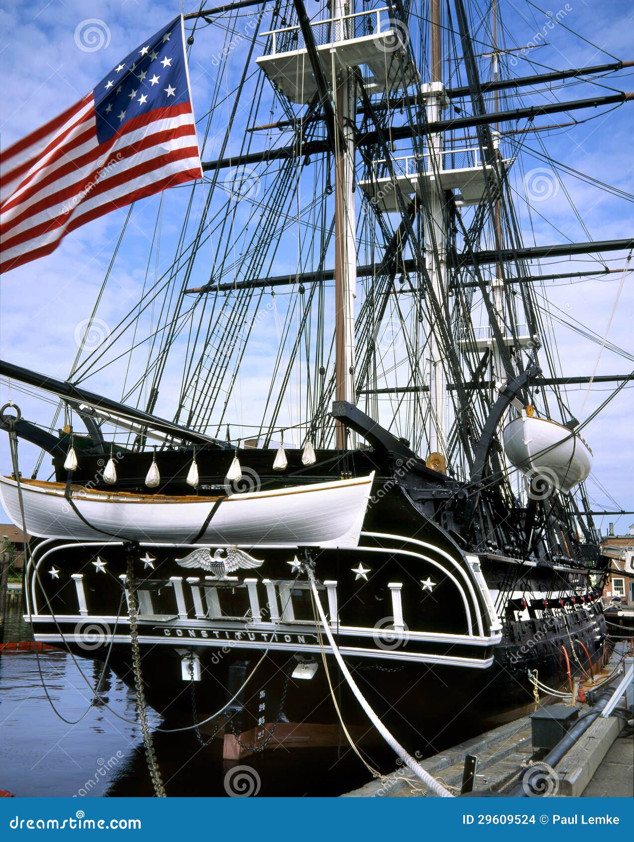 Old Ironsides stock photo. Image of naval, treasure, ship - 29609524