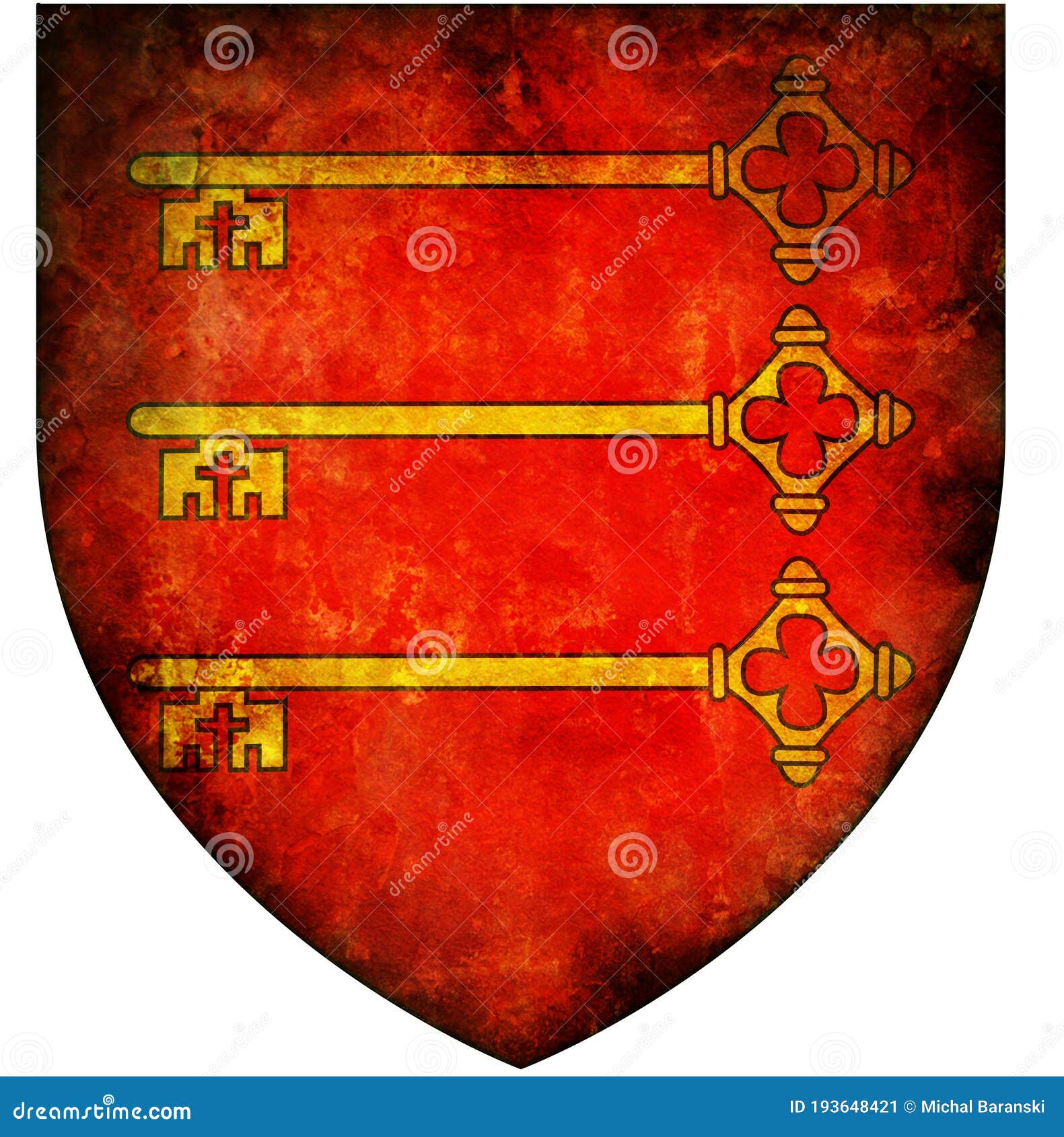 Avignon of arms stock illustration. Illustration of coat - 193648421