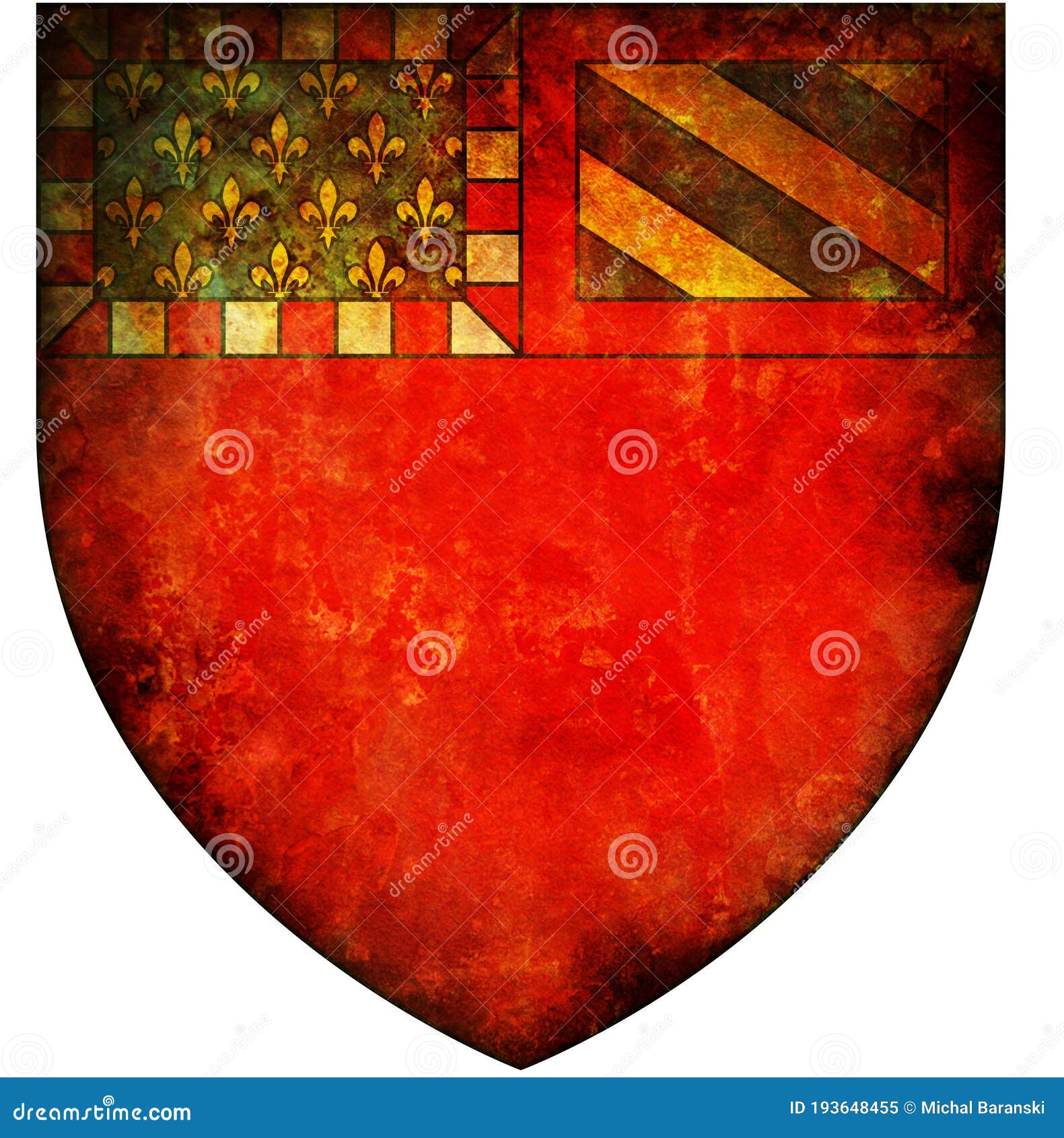 Dijon coat of arms stock illustration. Illustration of france - 193648455