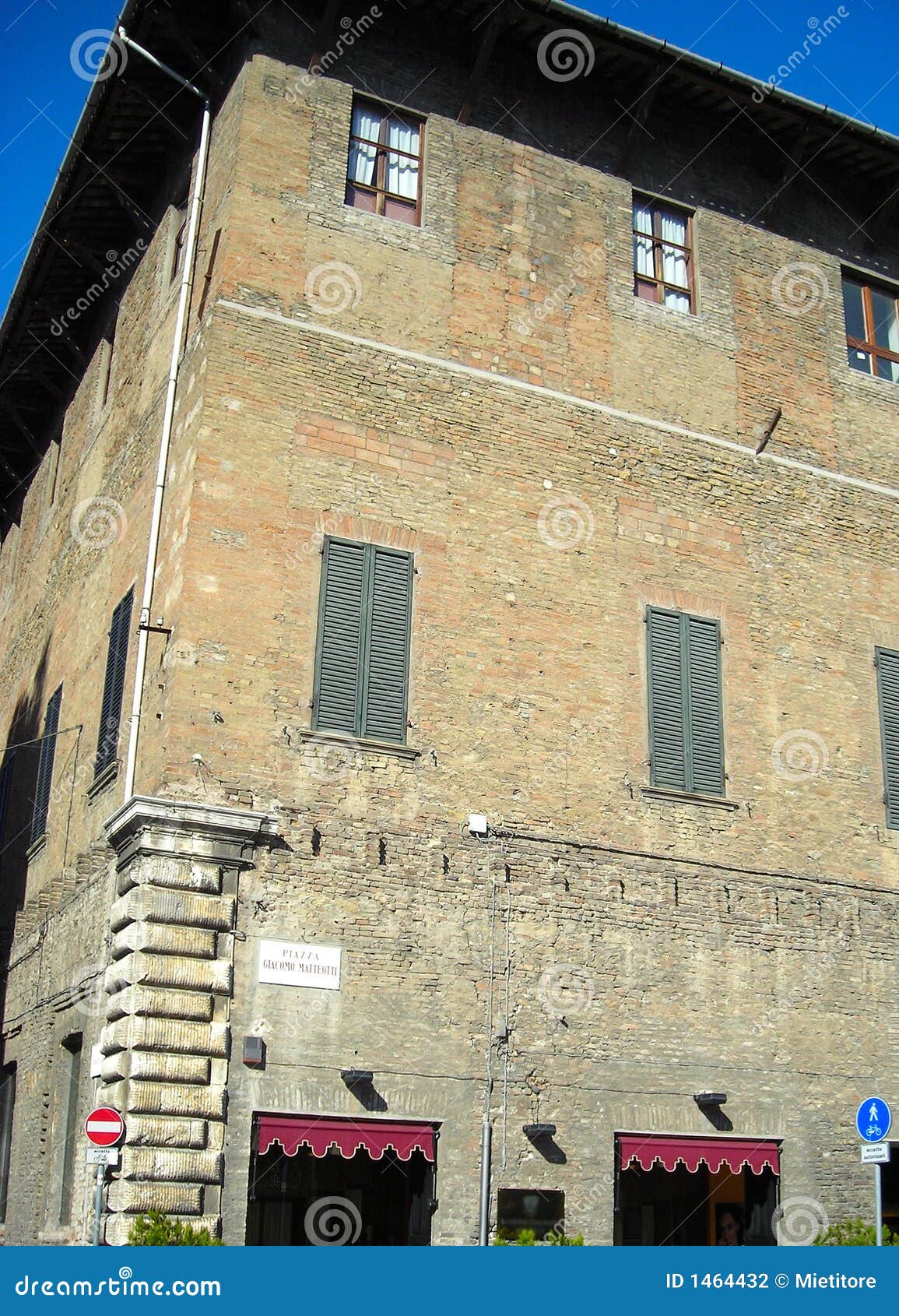 Old italian building stock photo. Image of street, travel - 1464432