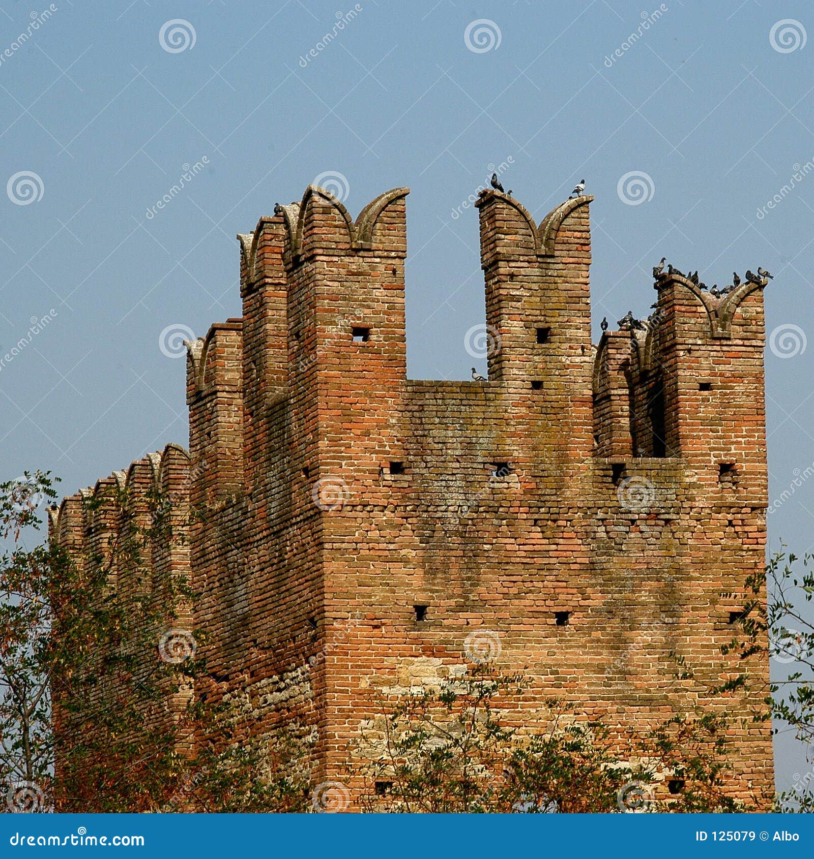 Old Italian castle stock image. Image of mystical, building - 125079