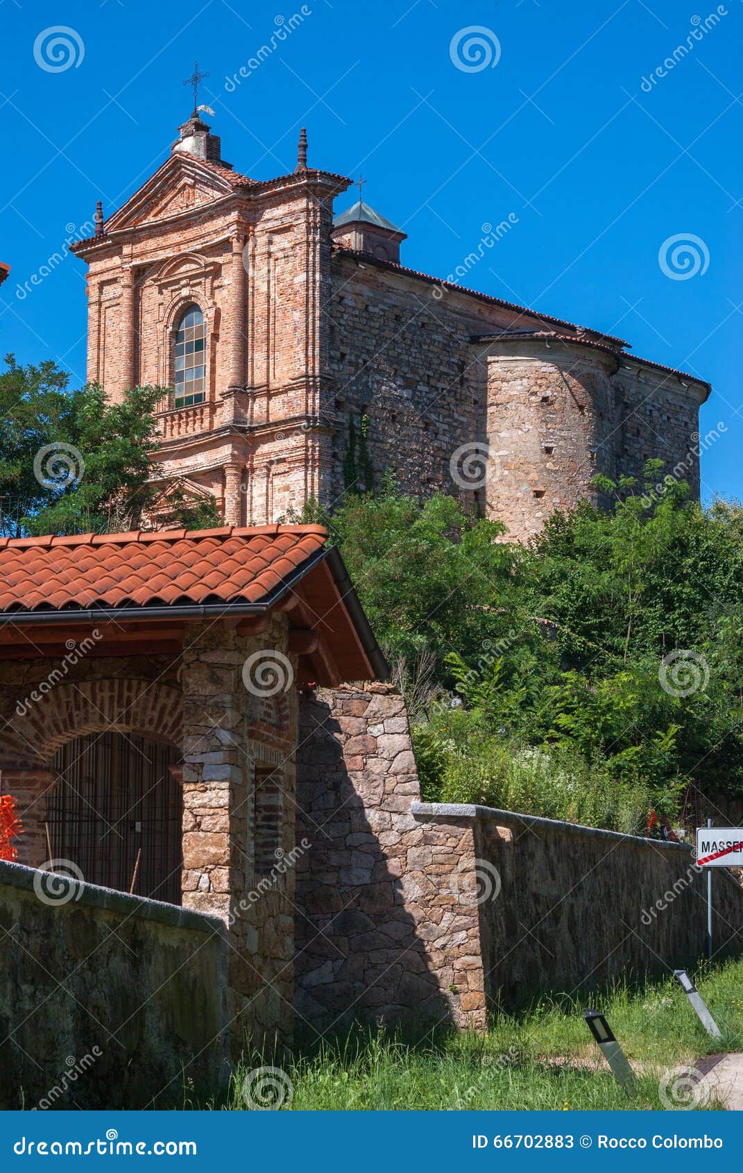 Old italian church stock image. Image of medieval, estate - 66702883