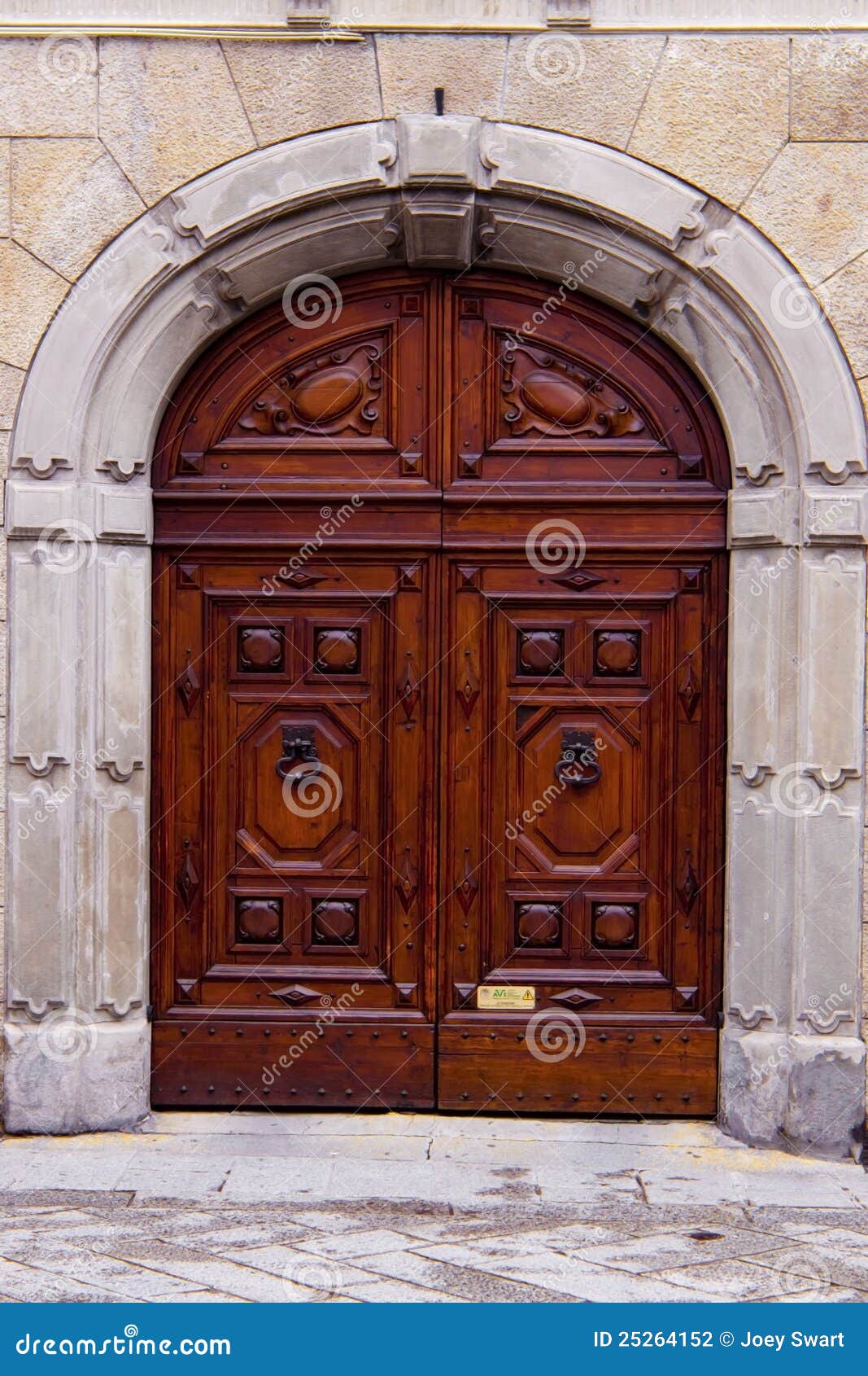 Old Italian door. stock photo. Image of house, building - 25264152