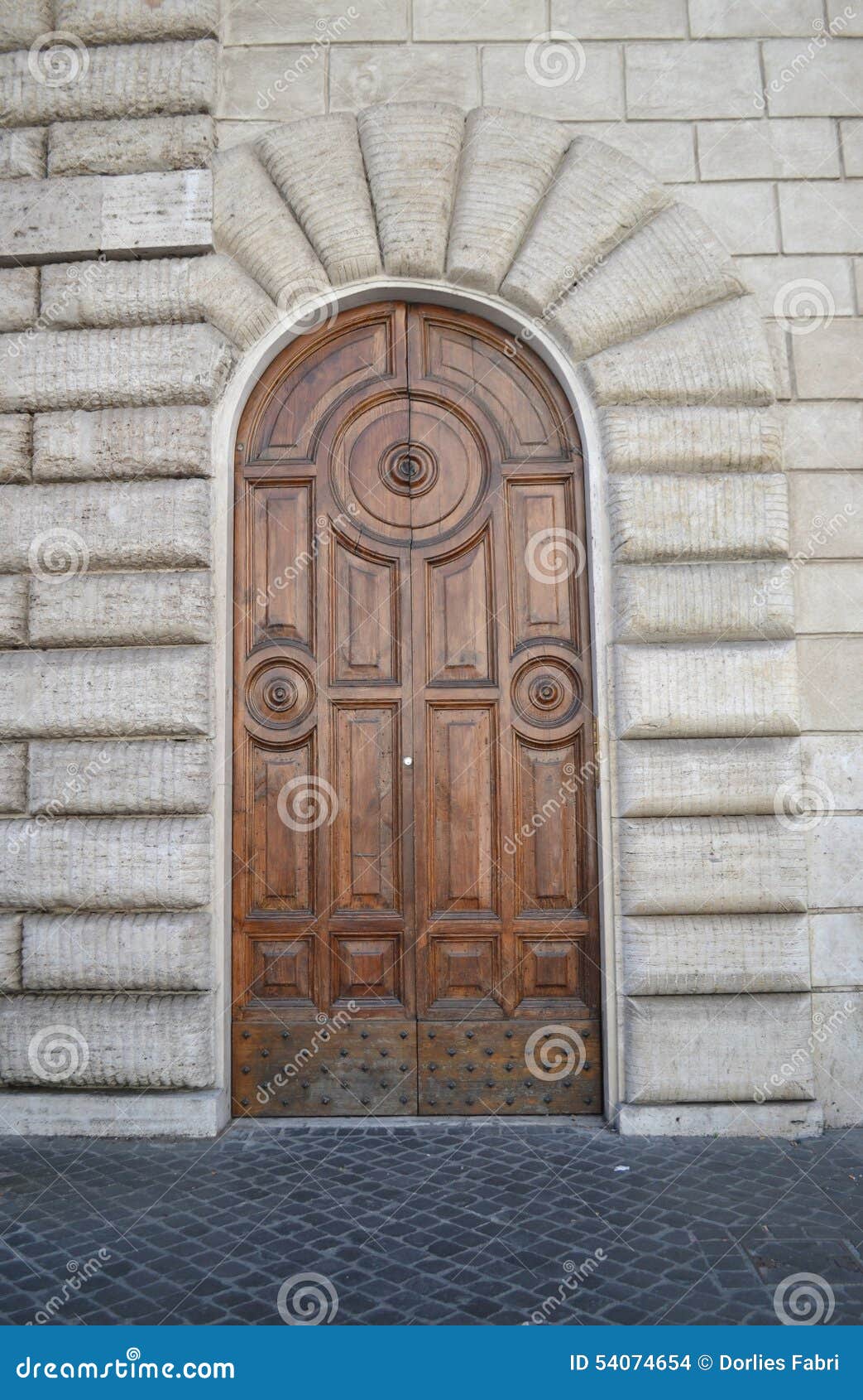 Old italian front door stock photo. Image of pavement - 54074654