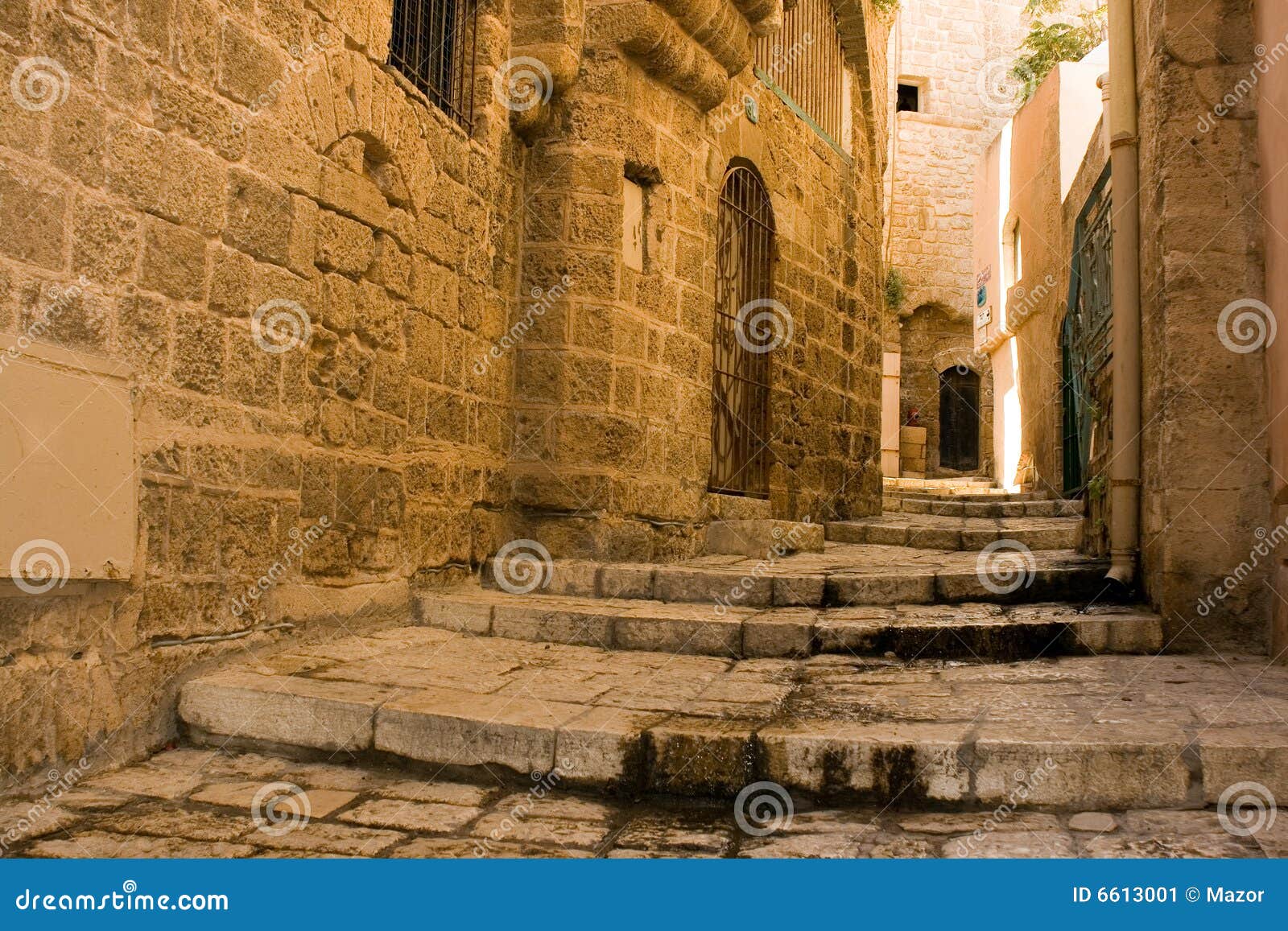 Old Jaffa stock image. Image of jaffa, archaeology, architecture - 6613001