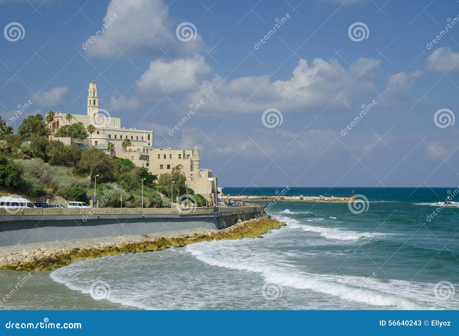 Old Jaffa stock image. Image of brick, city, ancient - 56640243