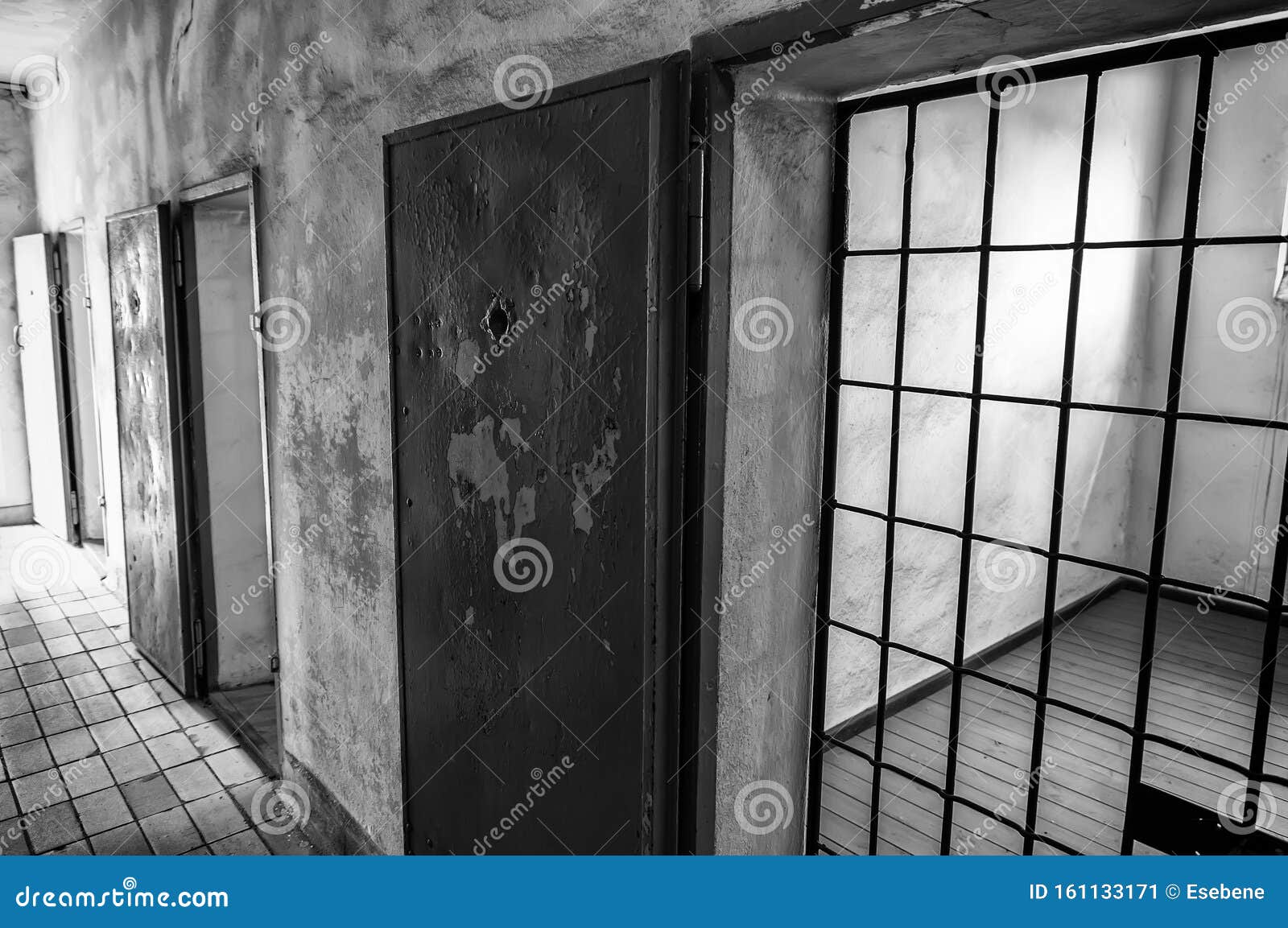 Old jail stock image. Image of isolation, criminal, lonely - 161133171