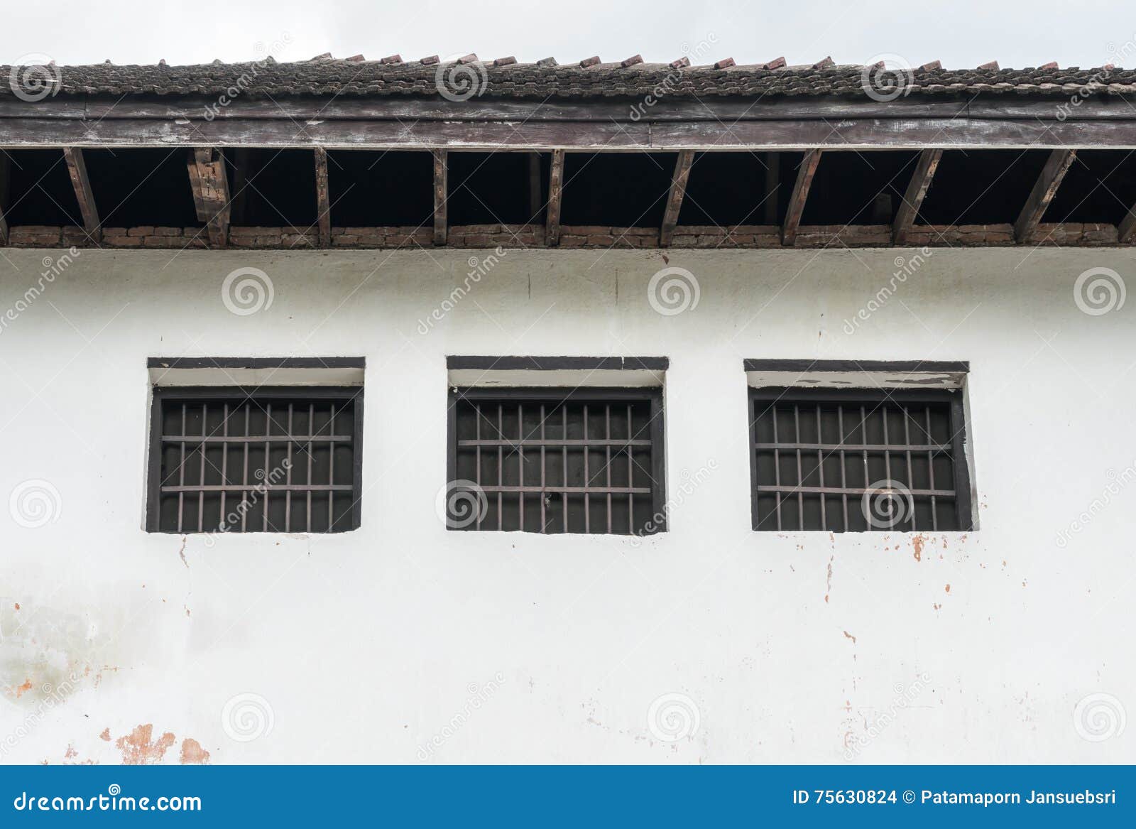 Old jail s window stock photo. Image of metal, medieval - 75630824