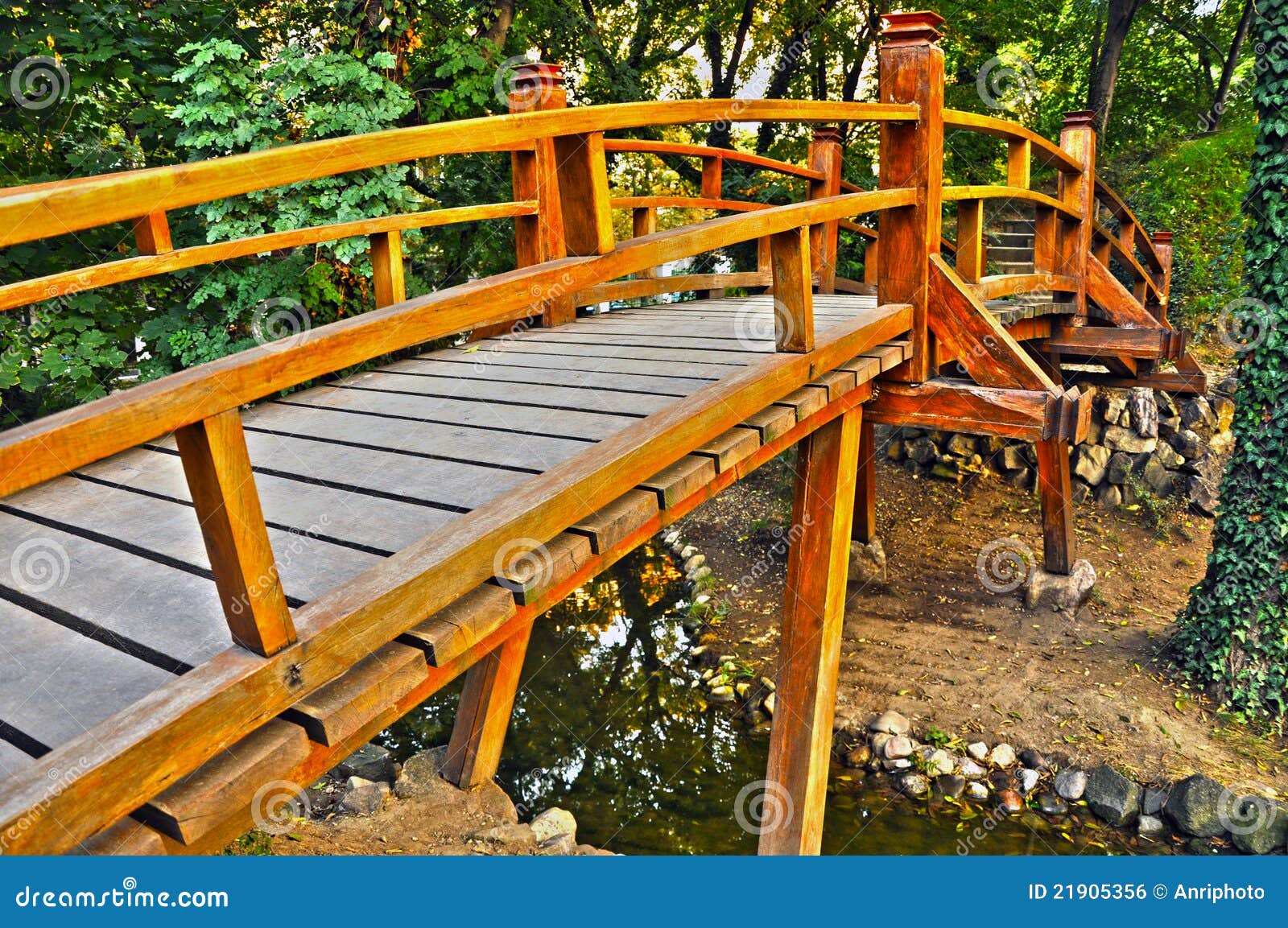 Old japanese bridge stock photo. Image of colorful, beautiful - 21905356