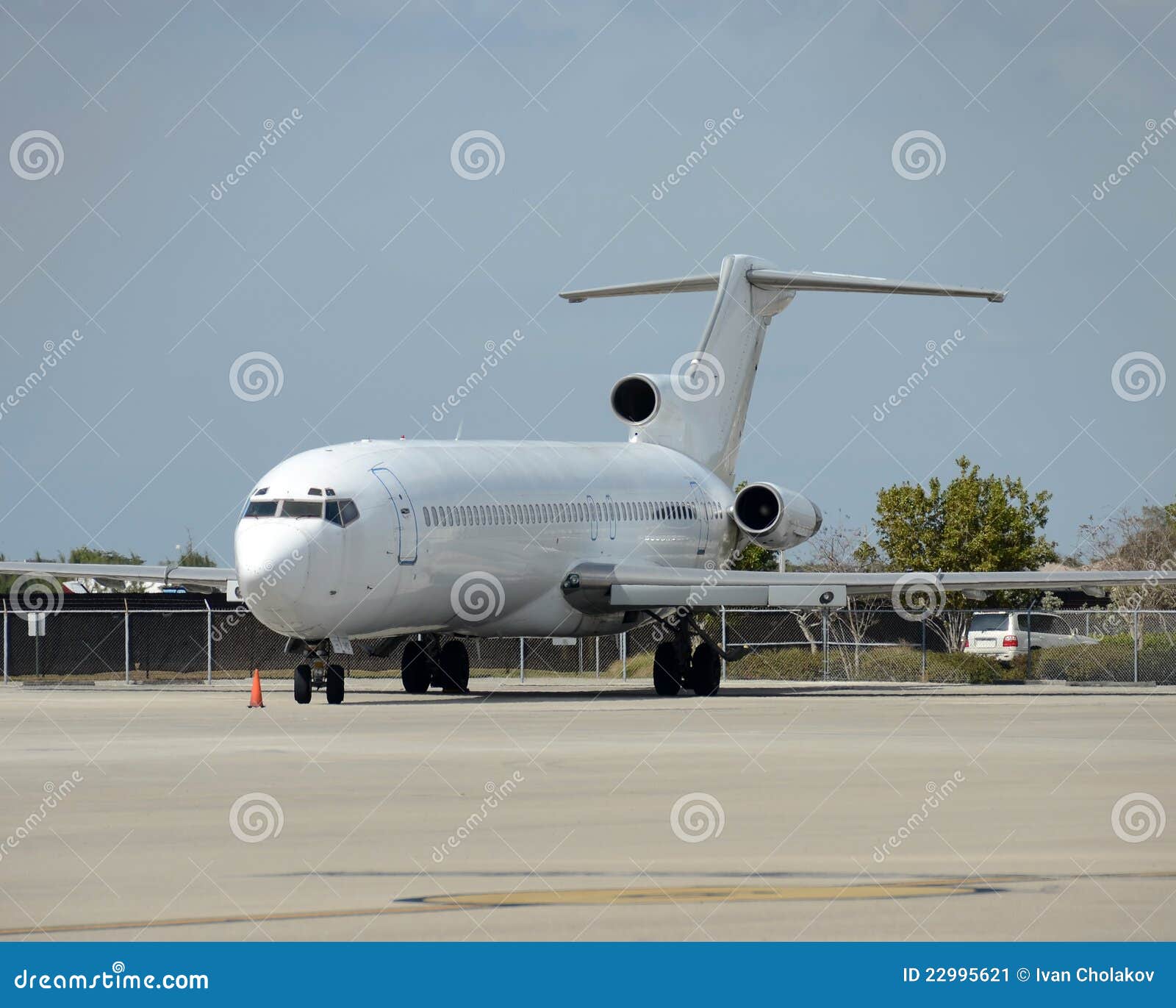 Old jet airplane stock image. Image of jetliner, ground - 22995621
