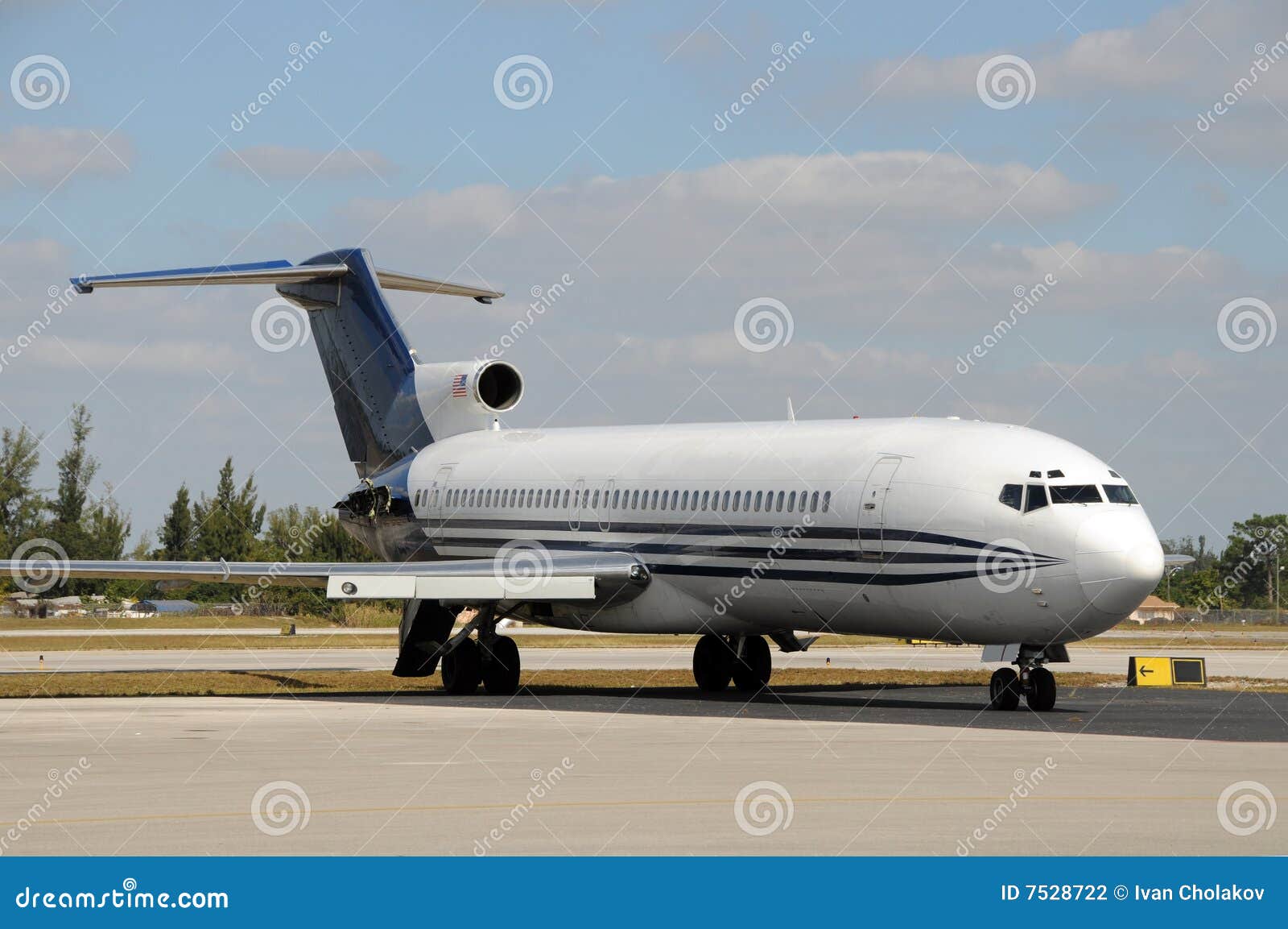 Old jet airplane stock photo. Image of ground, airline - 7528722
