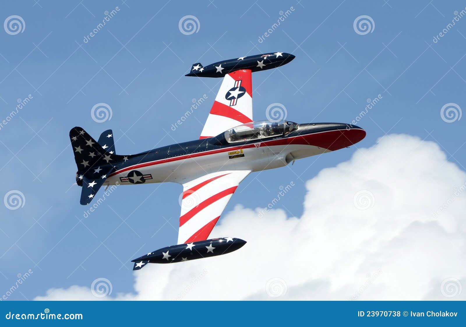 Old jet training airplane editorial stock photo. Image of flight - 23970738