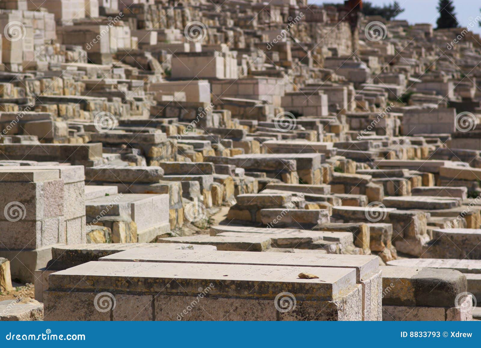 Jewish Cemetery On The Mount Of Olives, Including The Silwan Necropolis ...