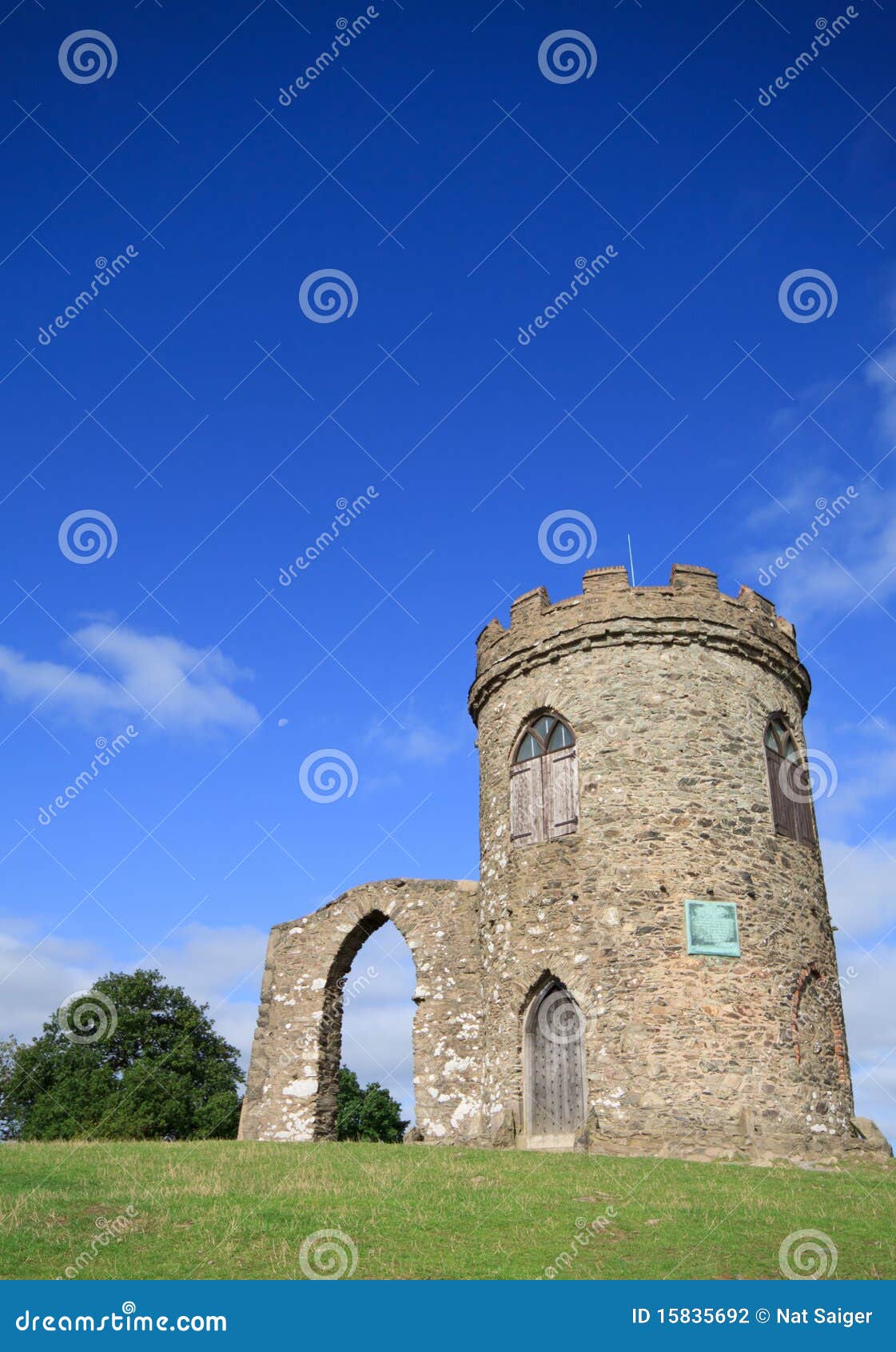 Old John Folly stock photo. Image of century, clouds - 15835692