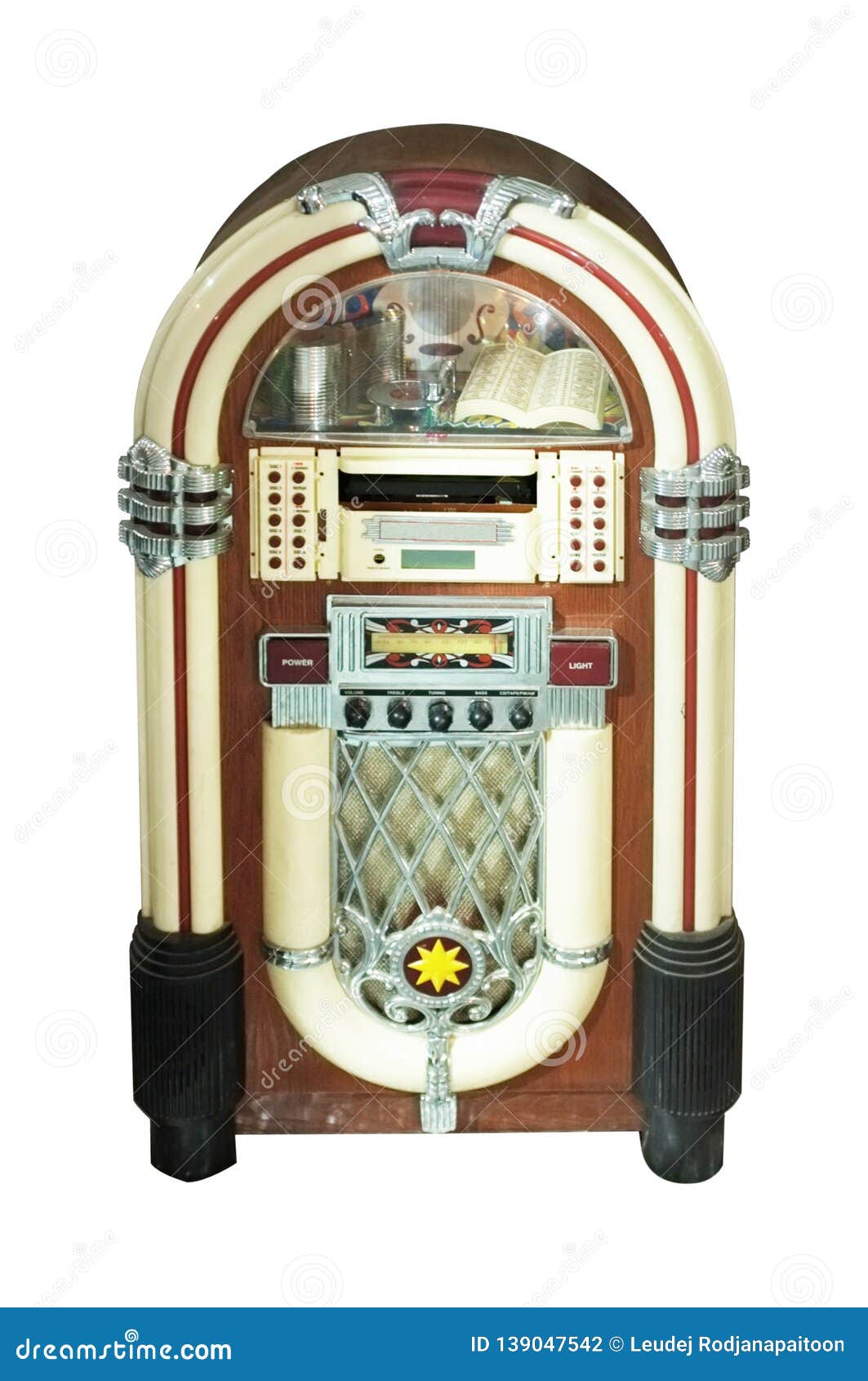 Old Jukebox Music Player on White Background Stock Photo - Image of ... Old Jukebox Music Player on White Background Stock Photo - Image of ...