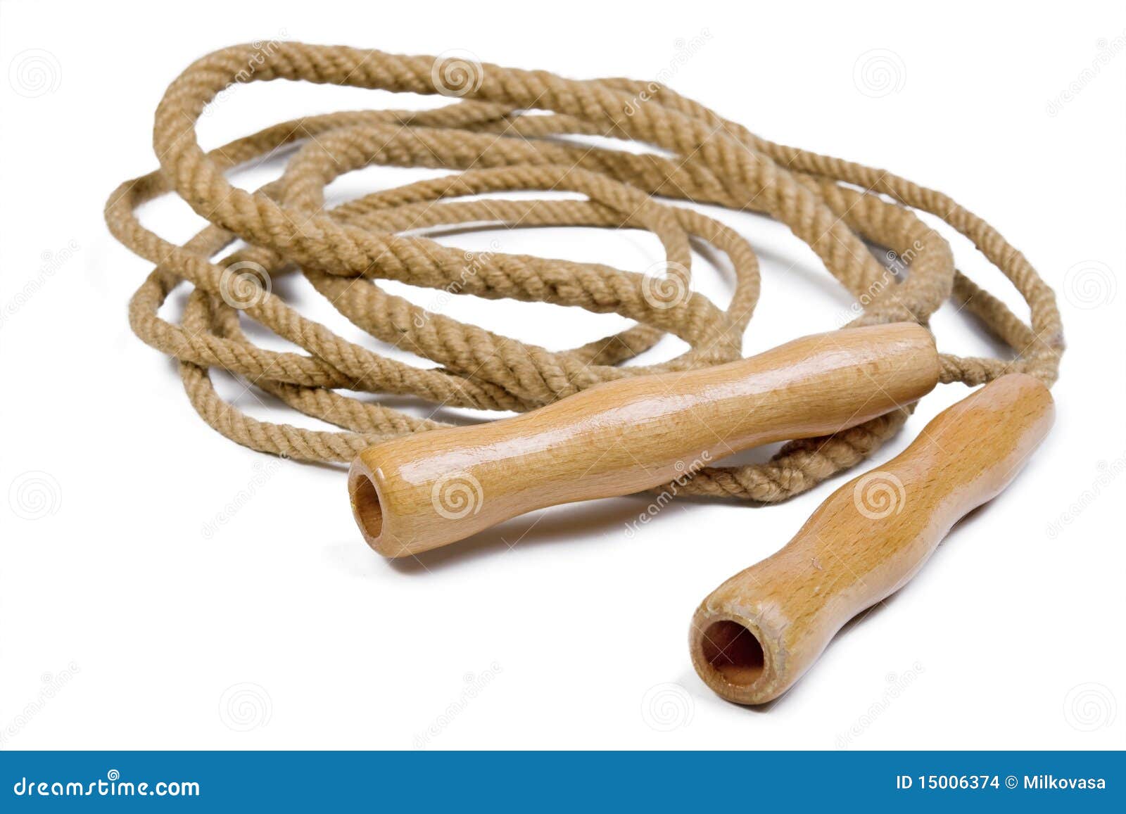 Old jump rope stock photo. Image of grip, white, fitness - 15006374