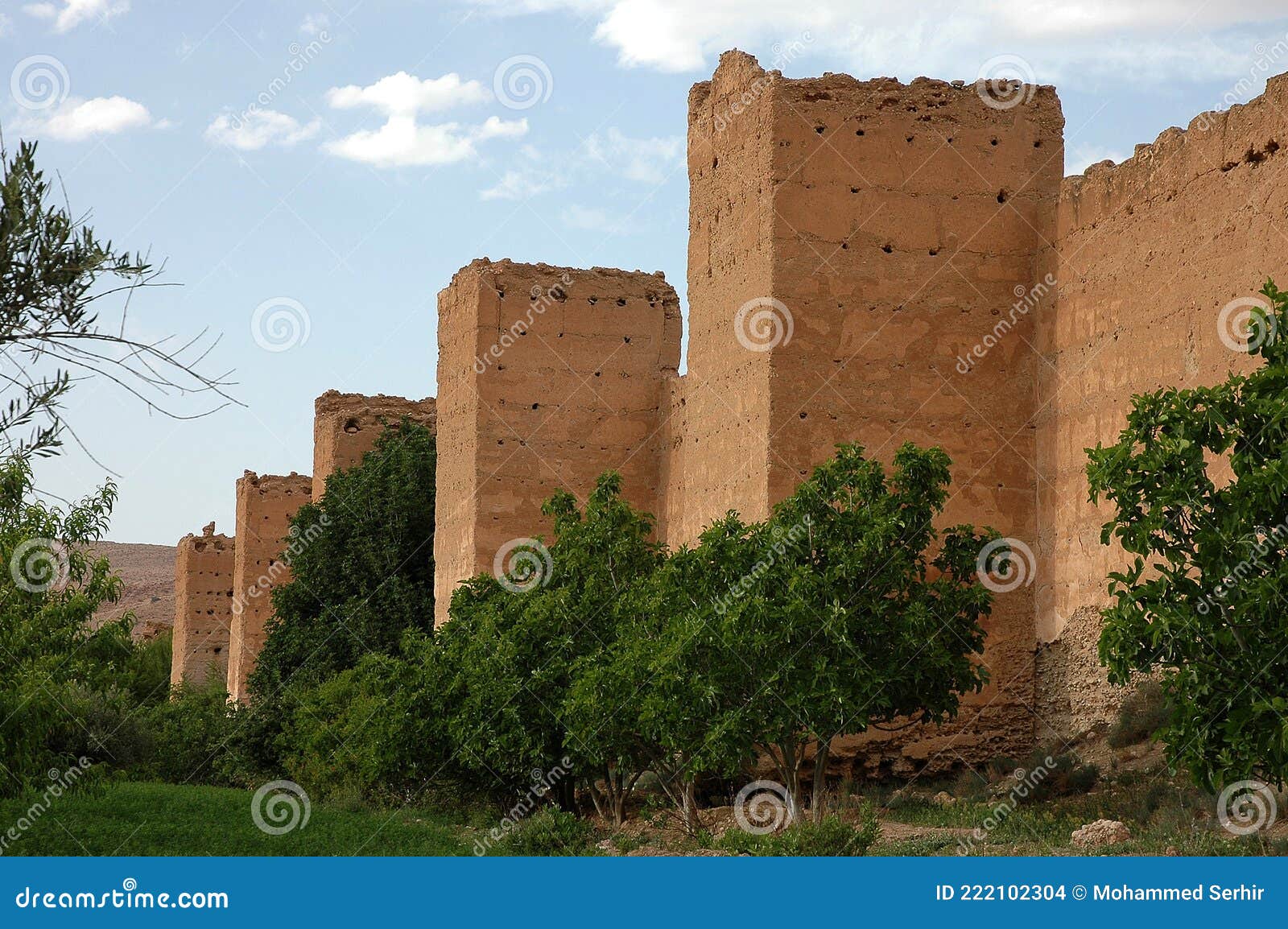 Old Kasbah or Ksar in Morocco Stock Photo - Image of heritage, african ...