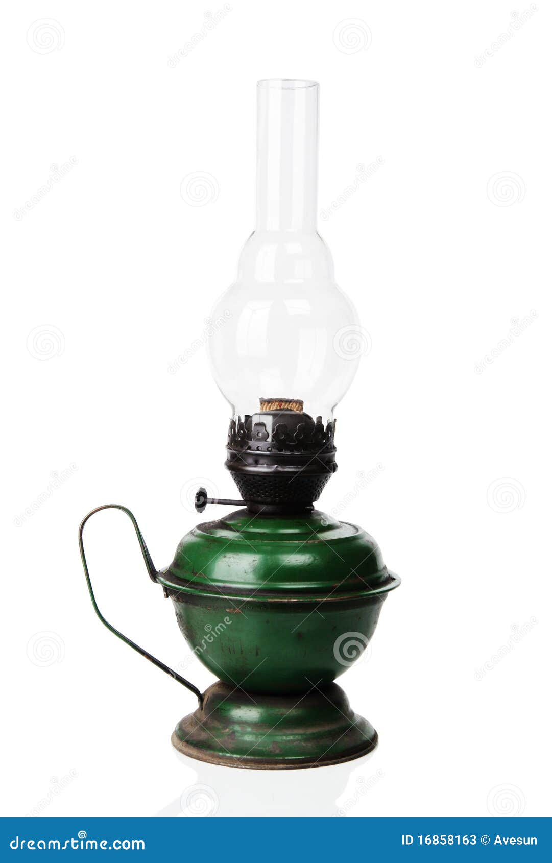 Old kerosene lamp stock image. Image of ancient, vintage - 16858163