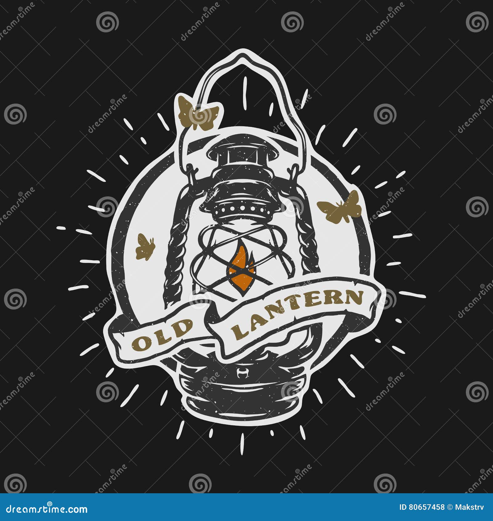 Old Kerosene Lamp. Vintage Emblem. Stock Vector - Illustration of ... Old Kerosene Lamp. Vintage Emblem. Stock Vector - Illustration of ...