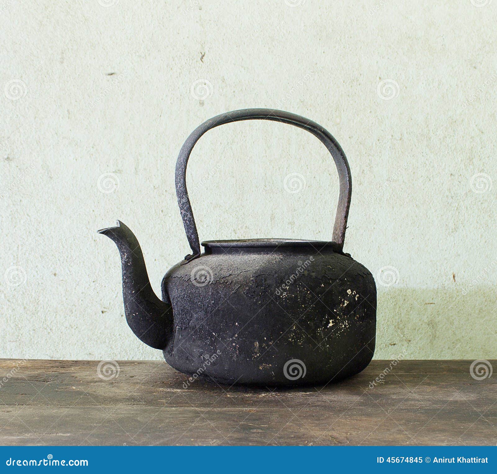 Old kettle stock image. Image of life, home, grace, habitation - 45674845