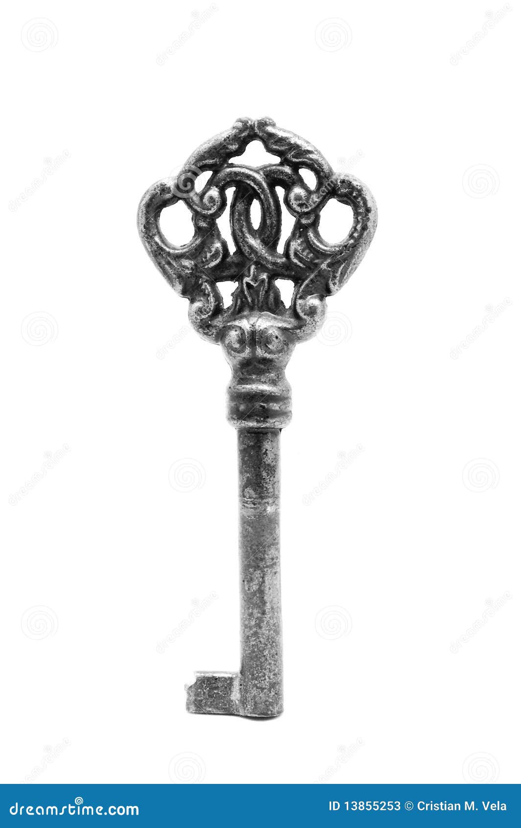 Old key stock image. Image of aged, antique, entrance - 13855253