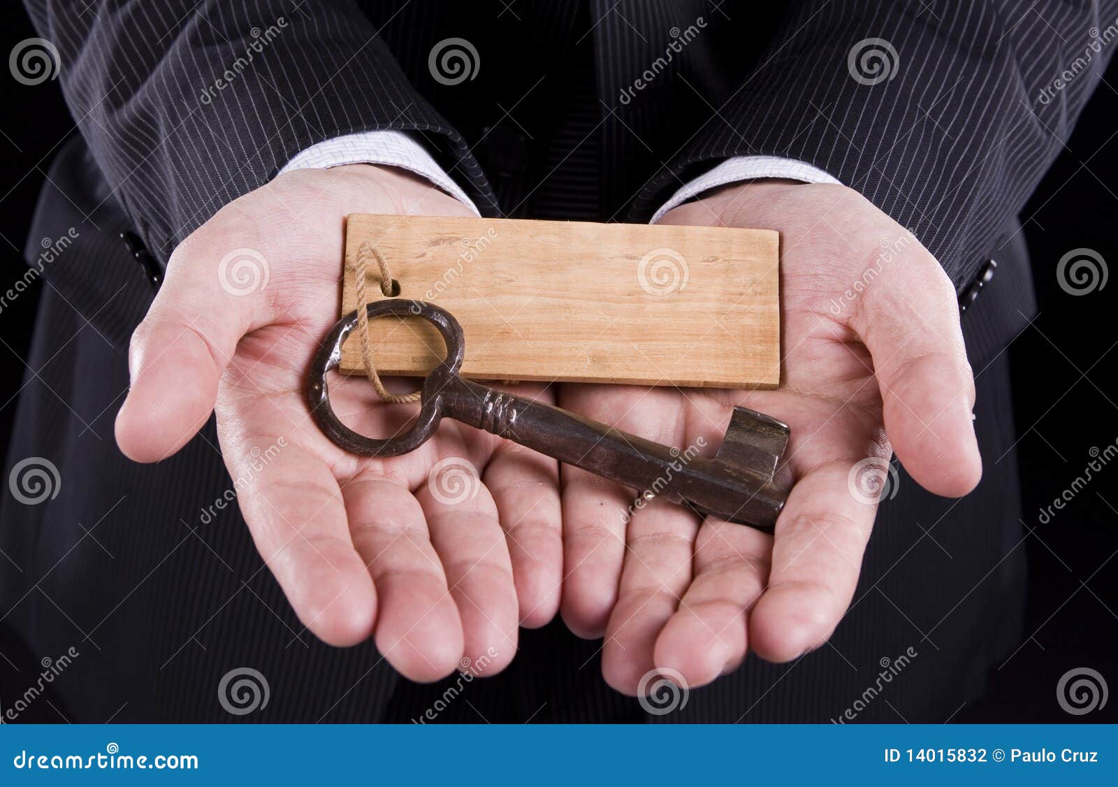 The old key stock photo. Image of corporate, open, gift - 14015832