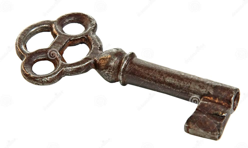Old key stock image. Image of silver, sign, steel, copy - 17467197